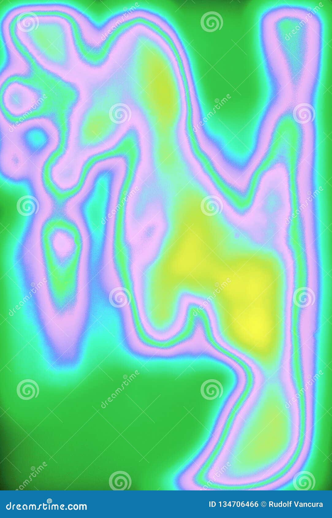 Obscure Pastel-Colored Maze Abstract Stock Illustration - Illustration ...