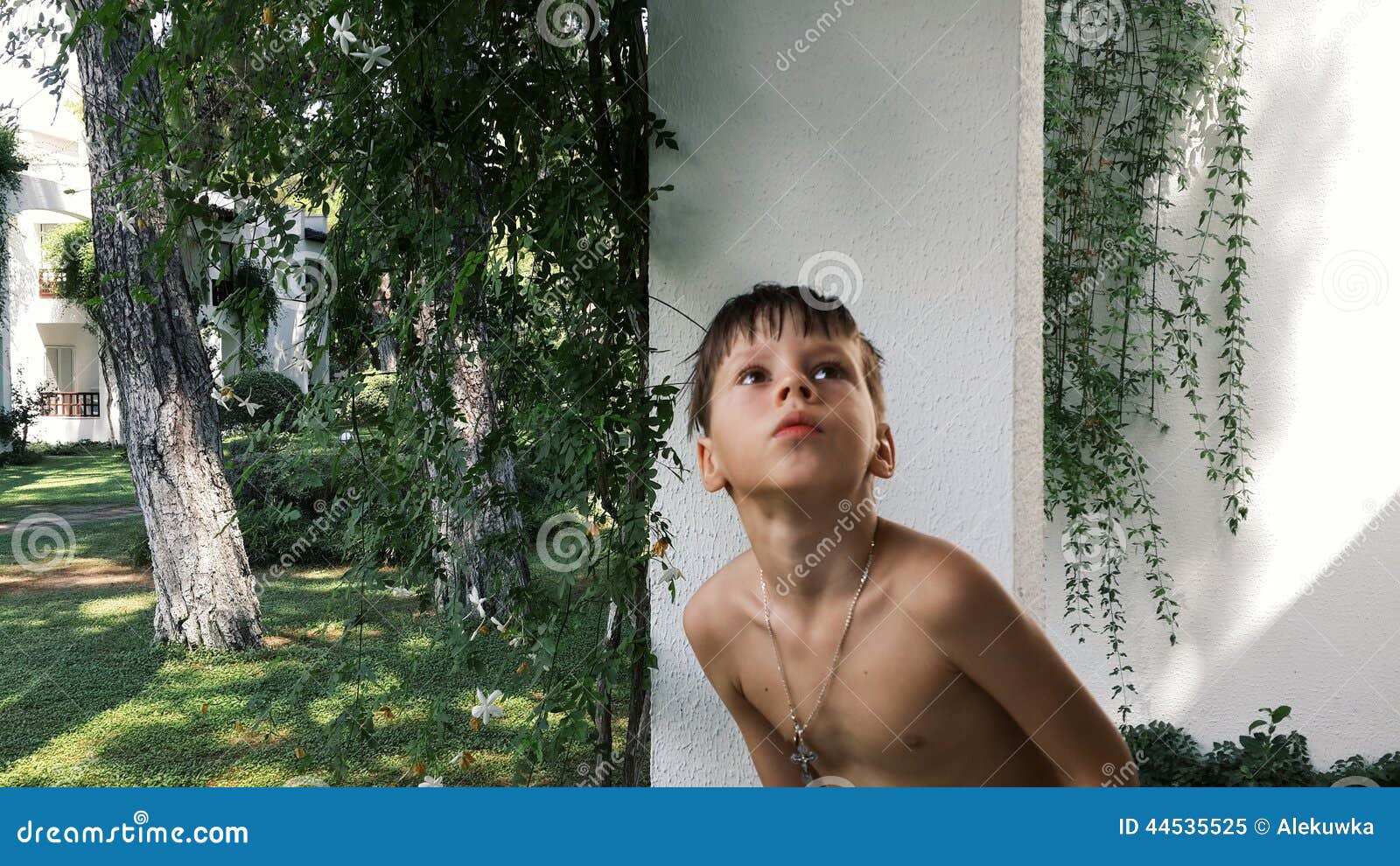Observant boy stock image. Image of life, scene, male - 44535525