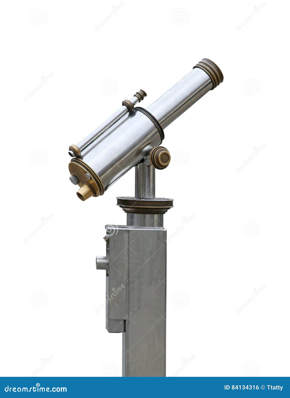 Observation Binoculars Isolated Stock Photo - Image of view, path: 84134316