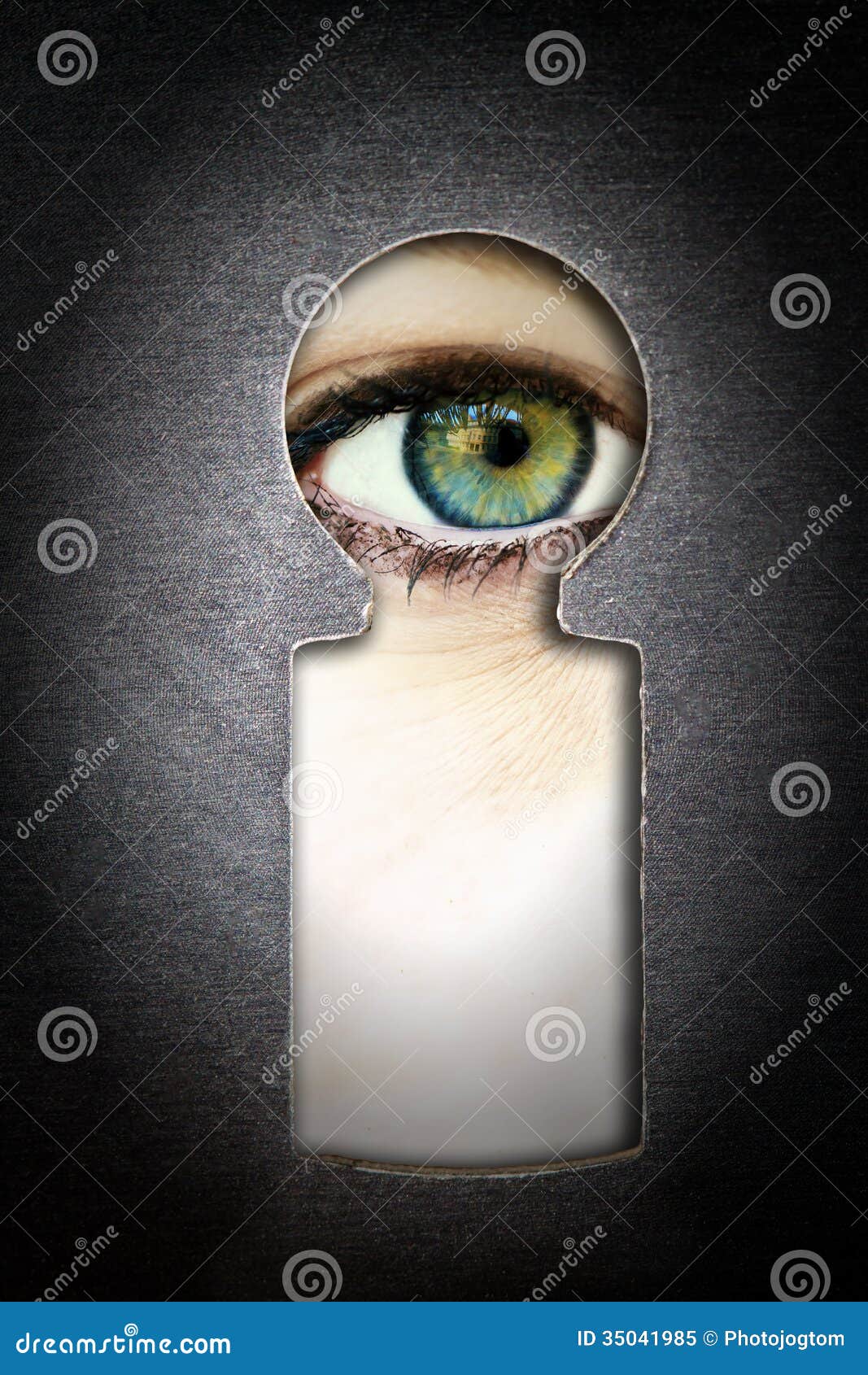 Observation stock image. Image of curious, peek, eyeball - 35041985