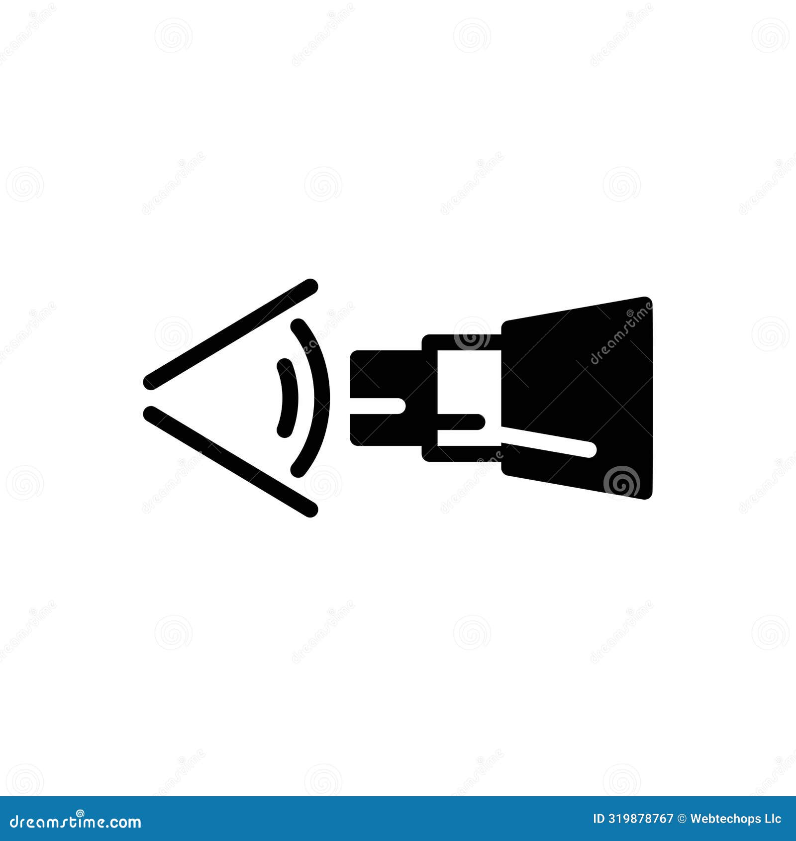 Black Solid Icon for Observation, Observant and Visio Stock ...