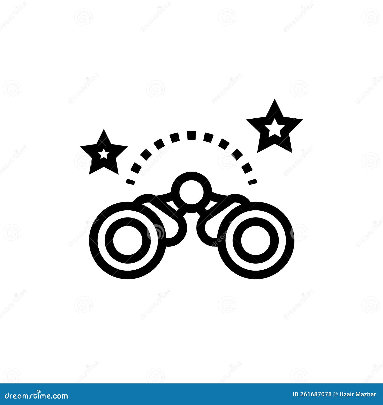 OBSERVATION Icon in Vector. Logotype Stock Vector - Illustration of ...