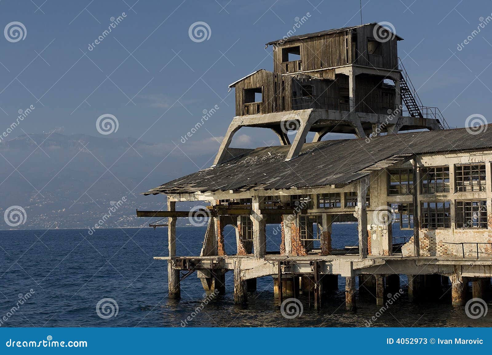 Observation post stock image. Image of architecture, observation - 4052973