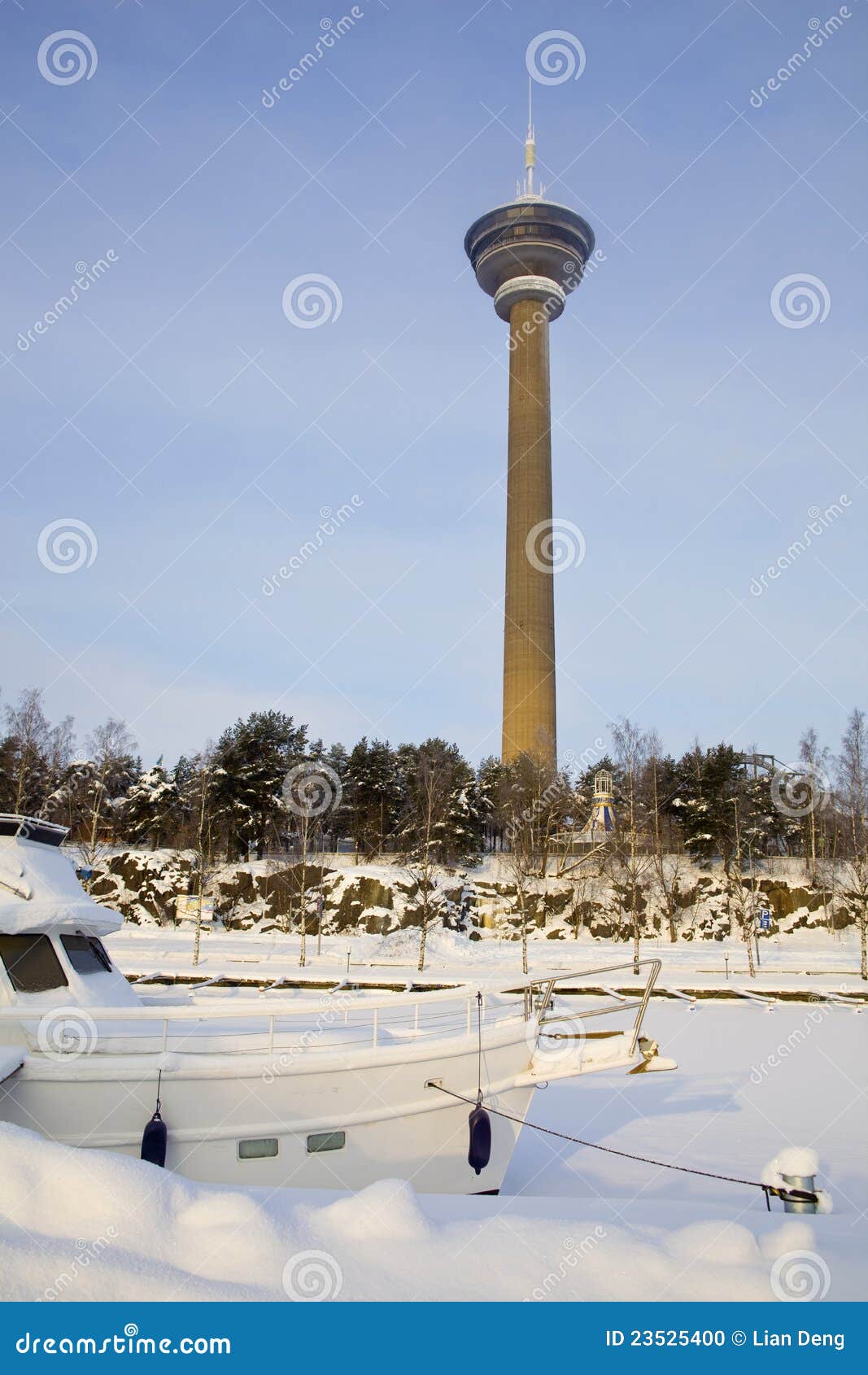 Observation Tower stock photo. Image of nordic, finland - 23525400