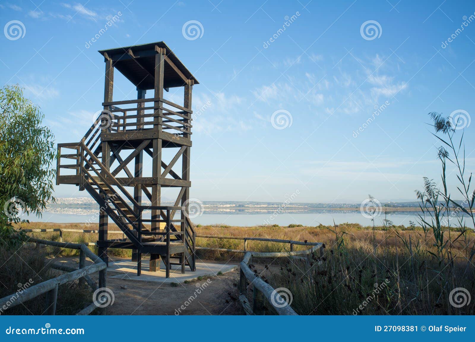 Observation tower stock image. Image of wildlife, lookout - 27098381