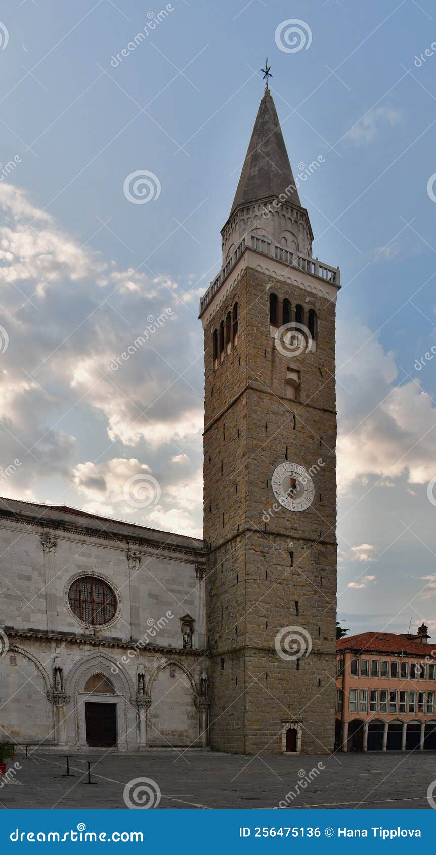 Observation Tower, Tito Square, Koper Stock Photo - Image of modern ...