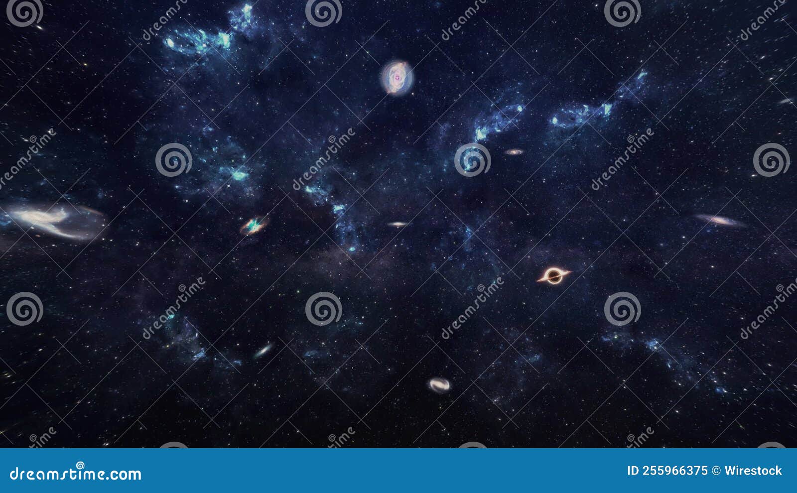 Observation of the Universe from the Telescope Stock Video - Video of ...