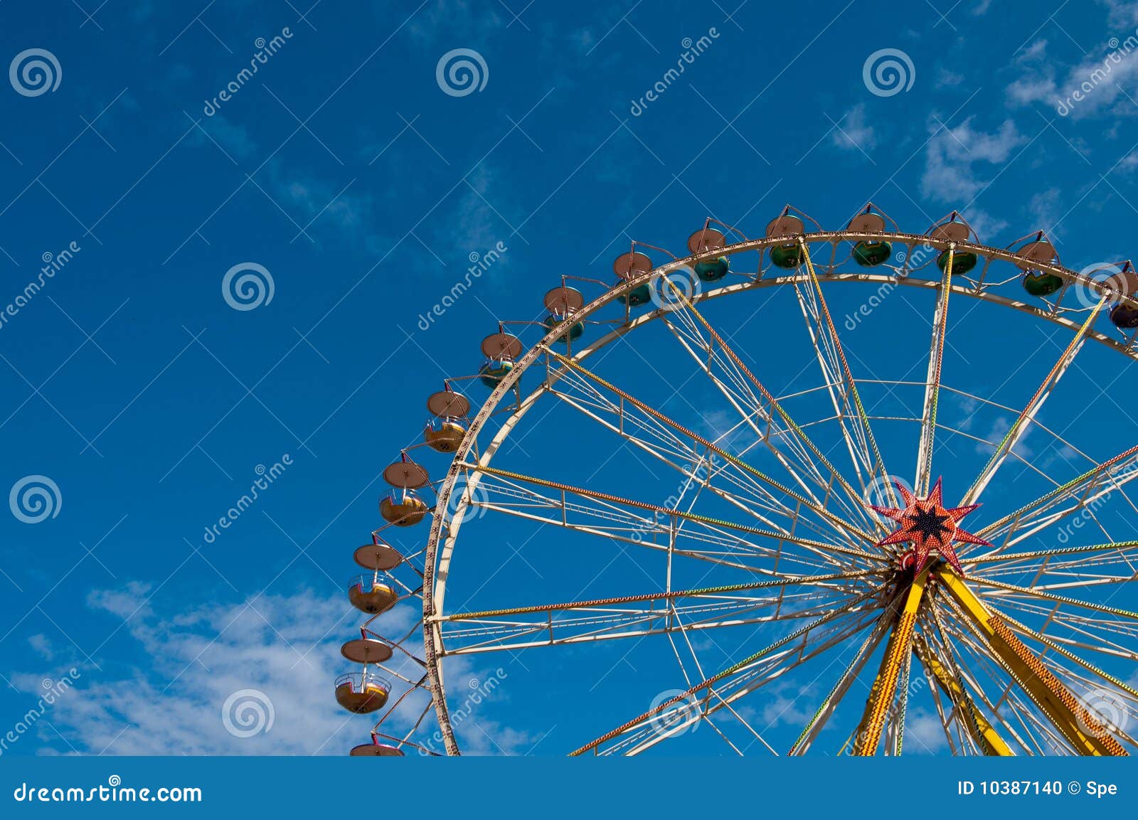Observation wheel stock photo. Image of contemplation - 10387140