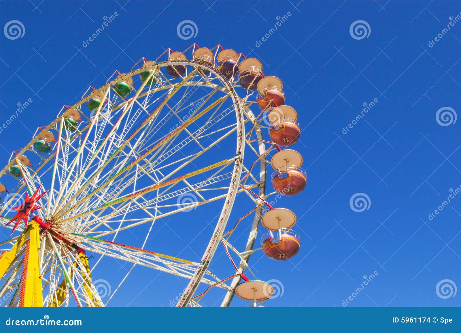 Observation wheel stock photo. Image of entertainment - 5961174