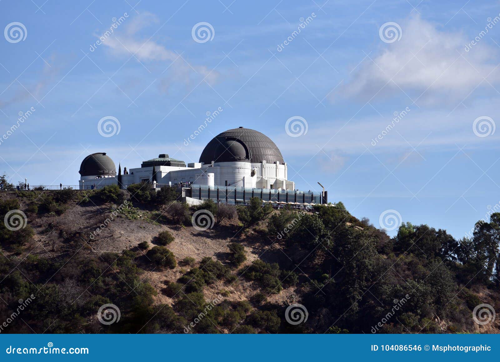 Observatorio De Parque Griffith Foto de archivo - Imagen de turismo ...