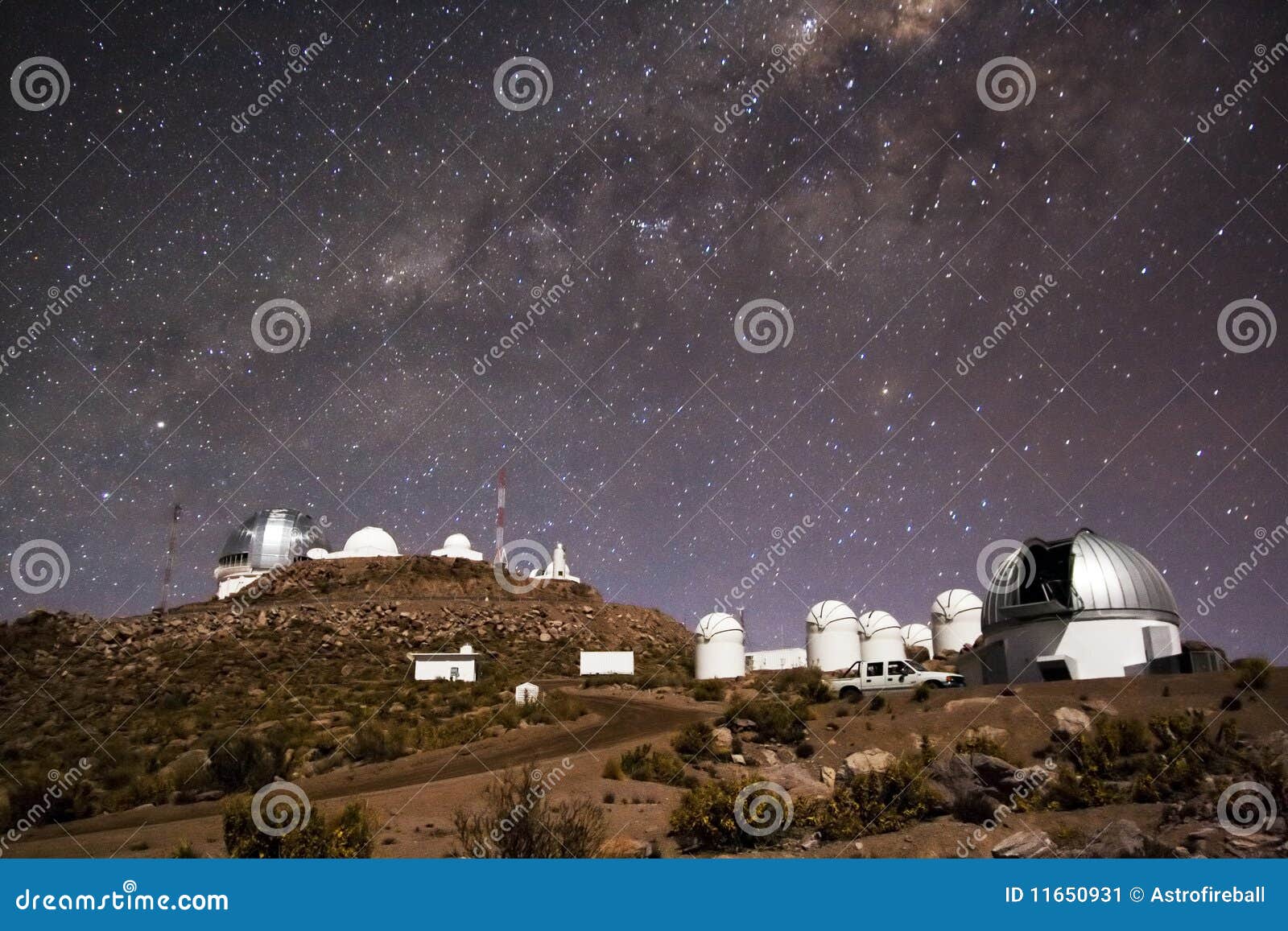 Observatorio Interamericano De Cerro Tololo Imagen de archivo - Imagen ...
