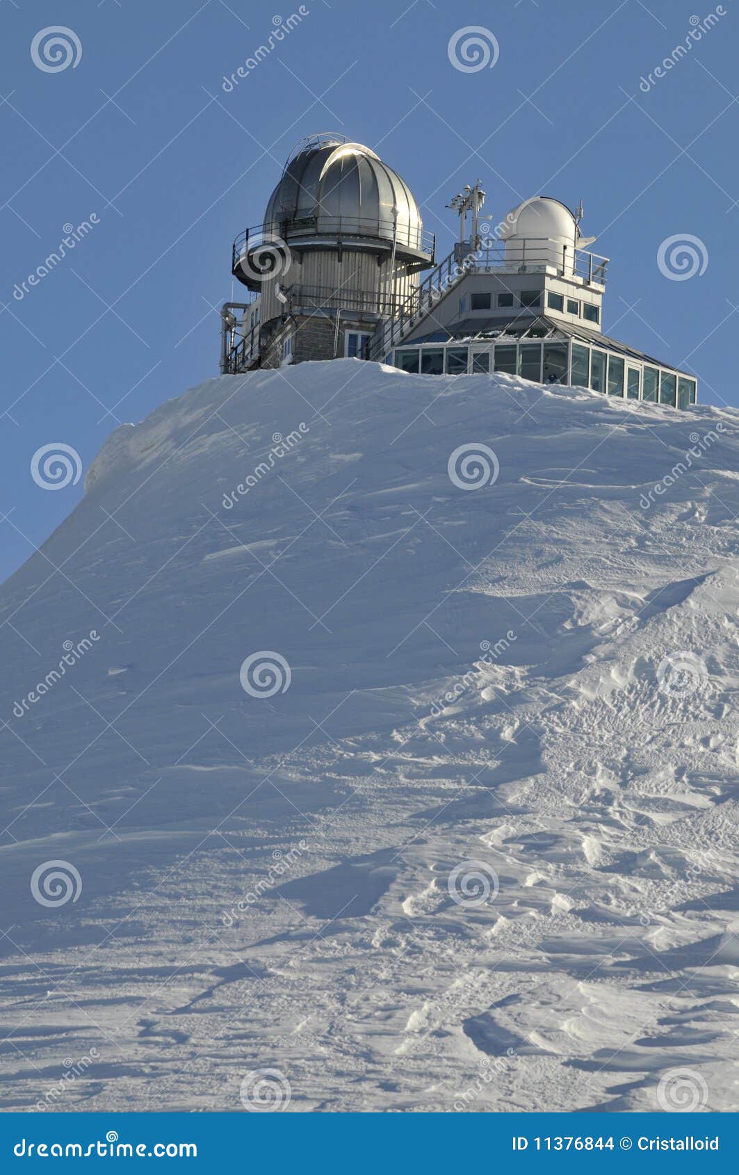 Observatorium stock photo. Image of cold, oberland, jungfrau - 11376844