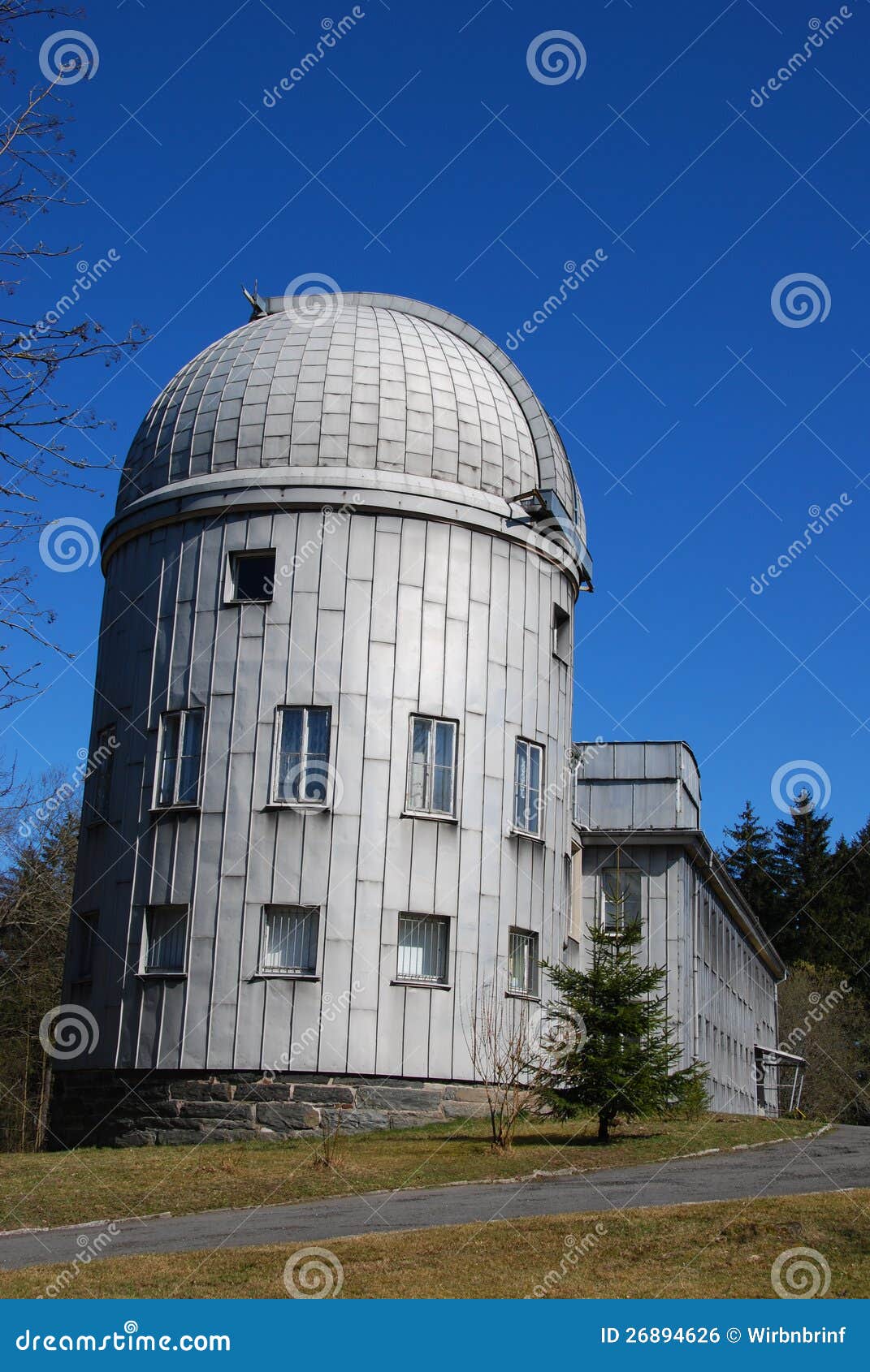 Observatory stock photo. Image of astronomy, architecture - 26894626