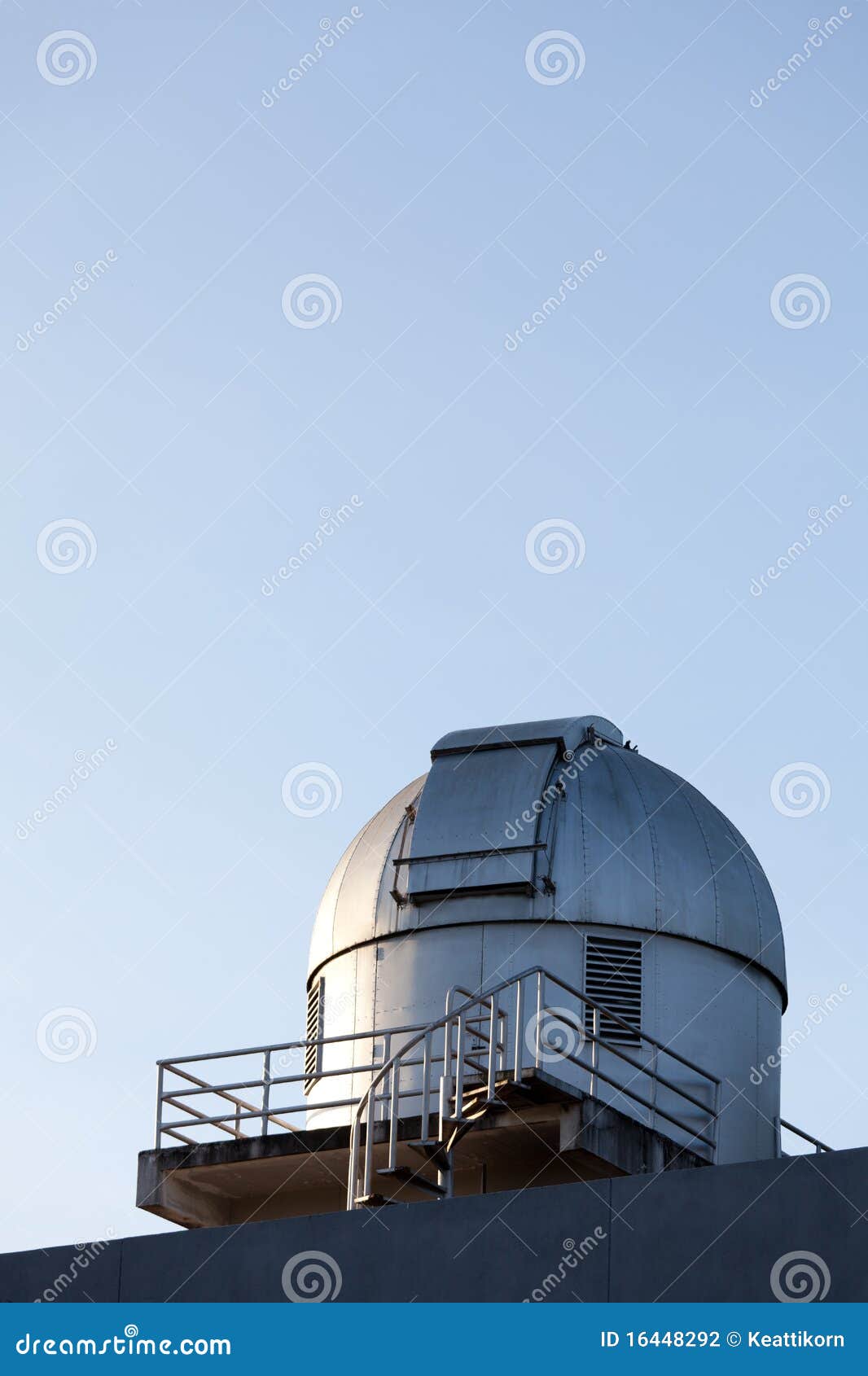 Observatory dome stock photo. Image of structure, phenomena - 16448292