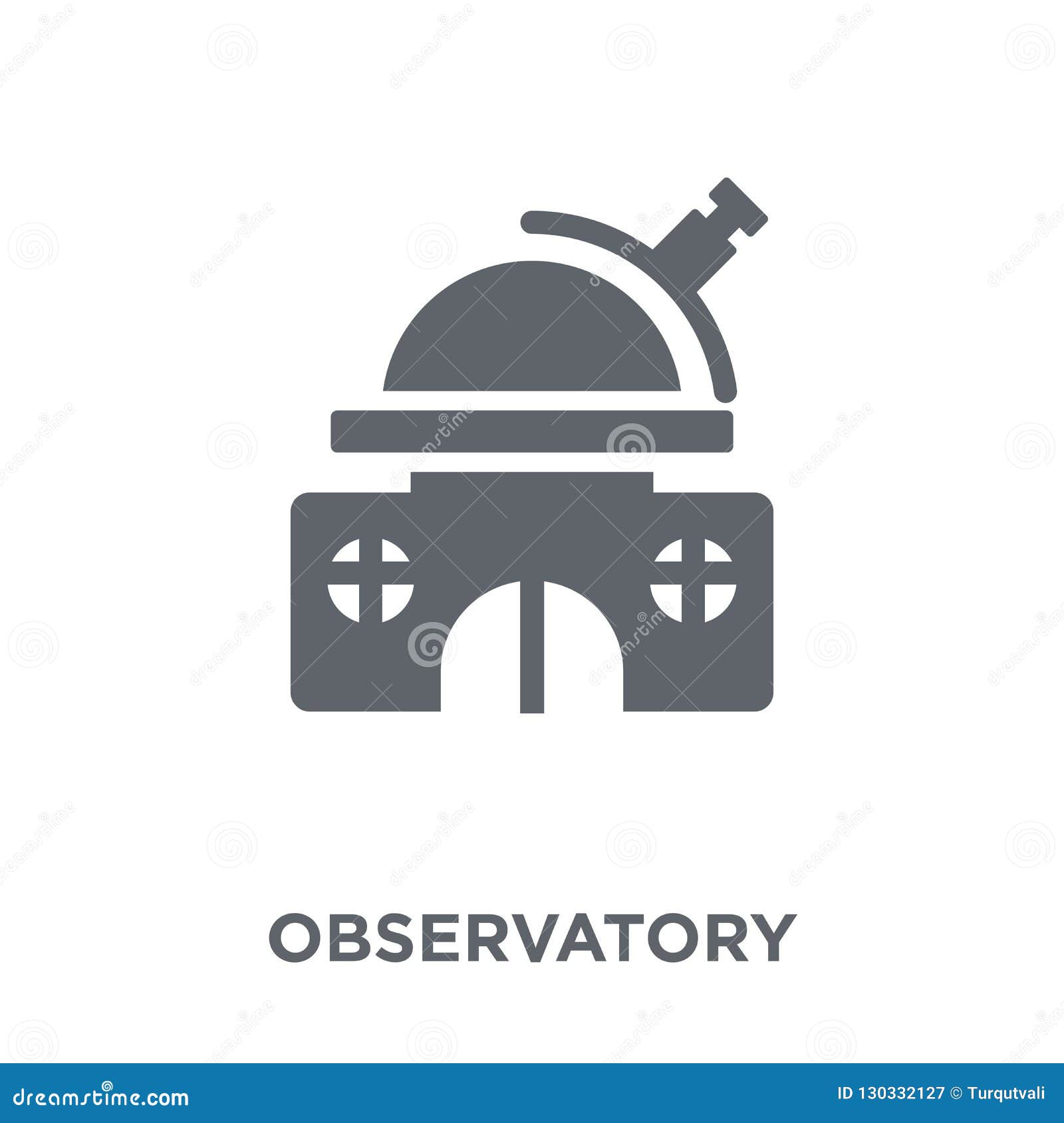 Observatory Icon. Trendy Observatory Logo Concept On White Background ...