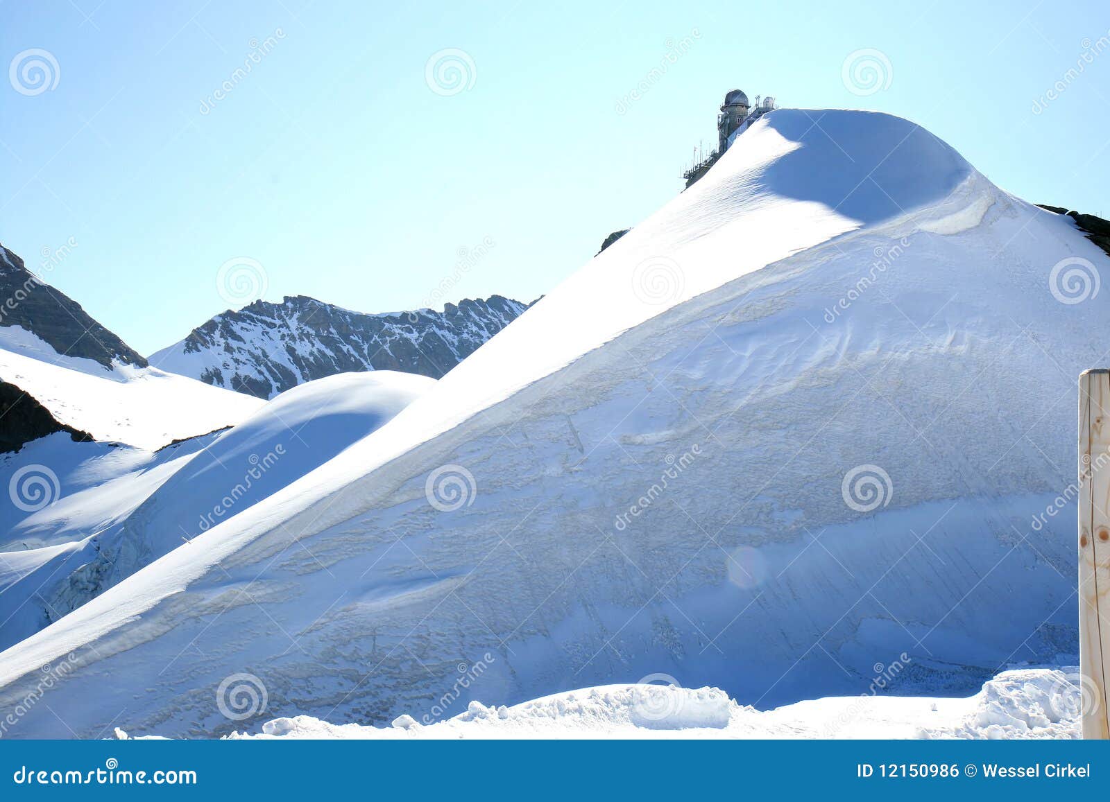 Sphinx High Altitude Observatory In Jungfraujoch Pass In Switzerland ...