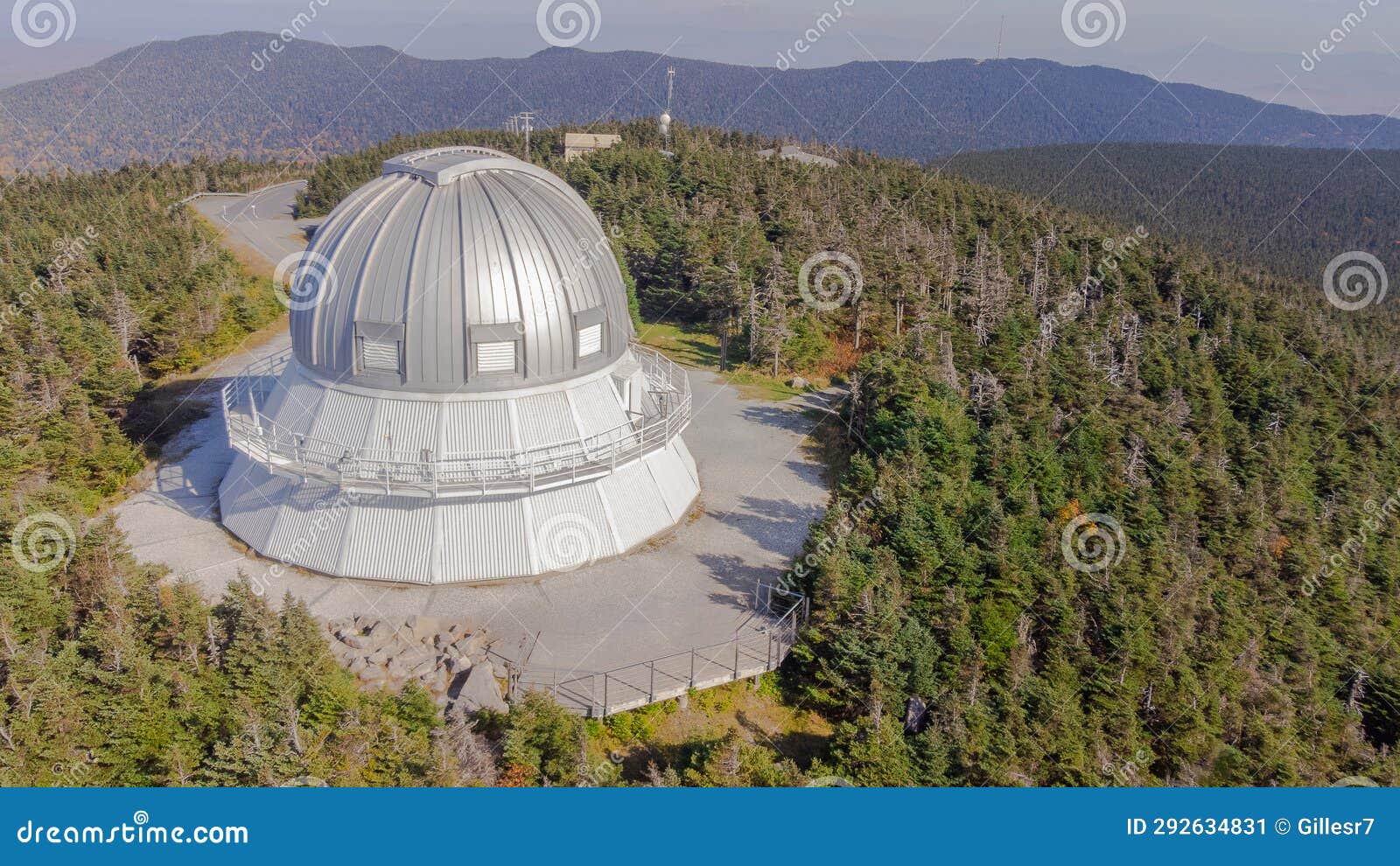 Observatory on the Summit of Mont Mégantic Stock Image - Image of ...