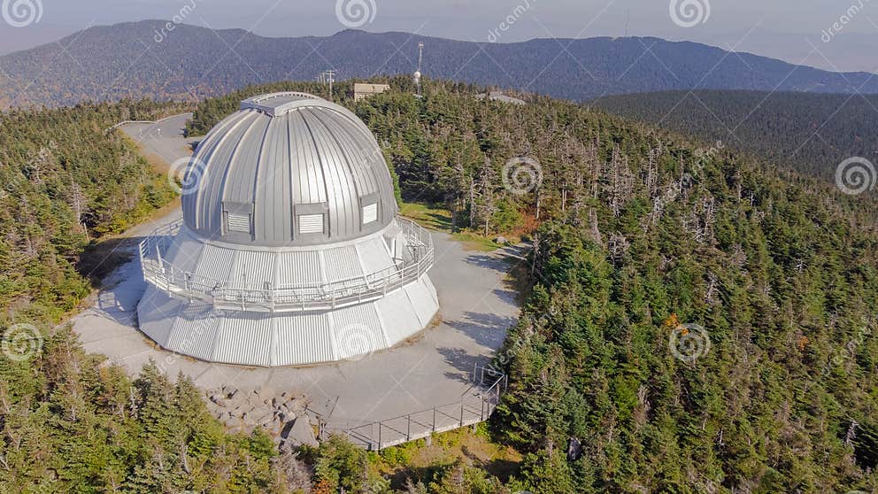 Observatory on the Summit of Mont Mégantic Stock Image - Image of ...