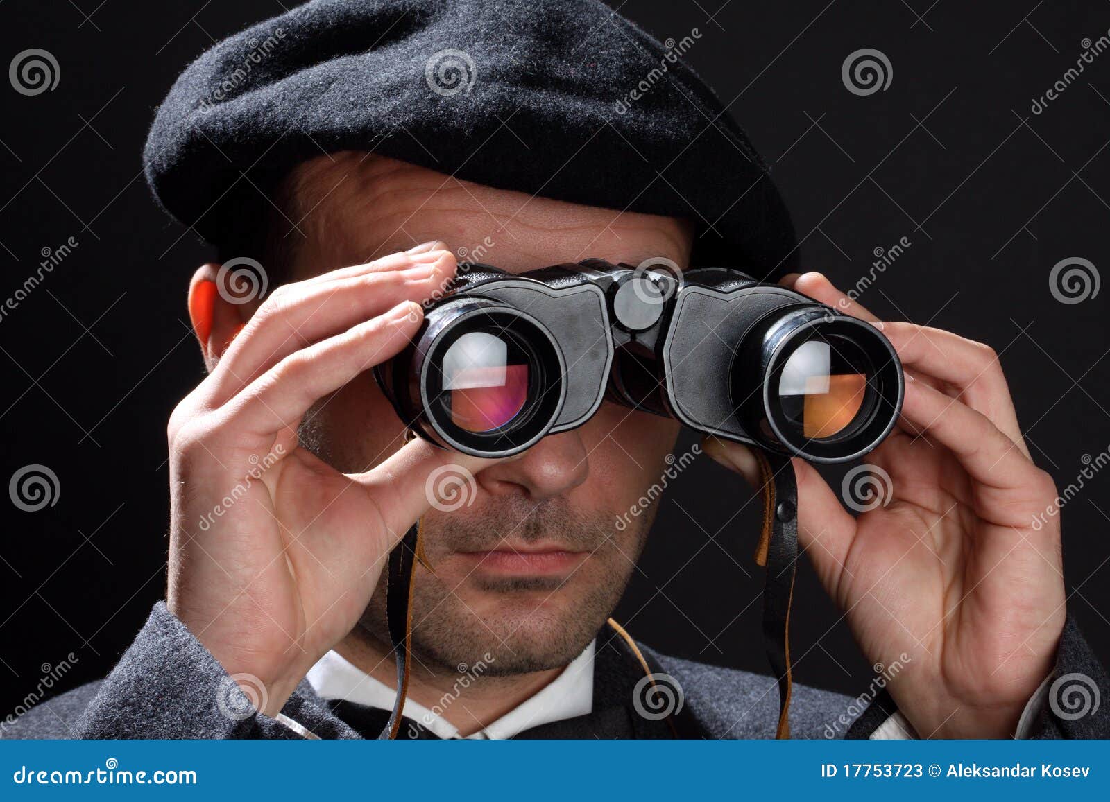 Observer stock image. Image of optical, retro, range - 17753723