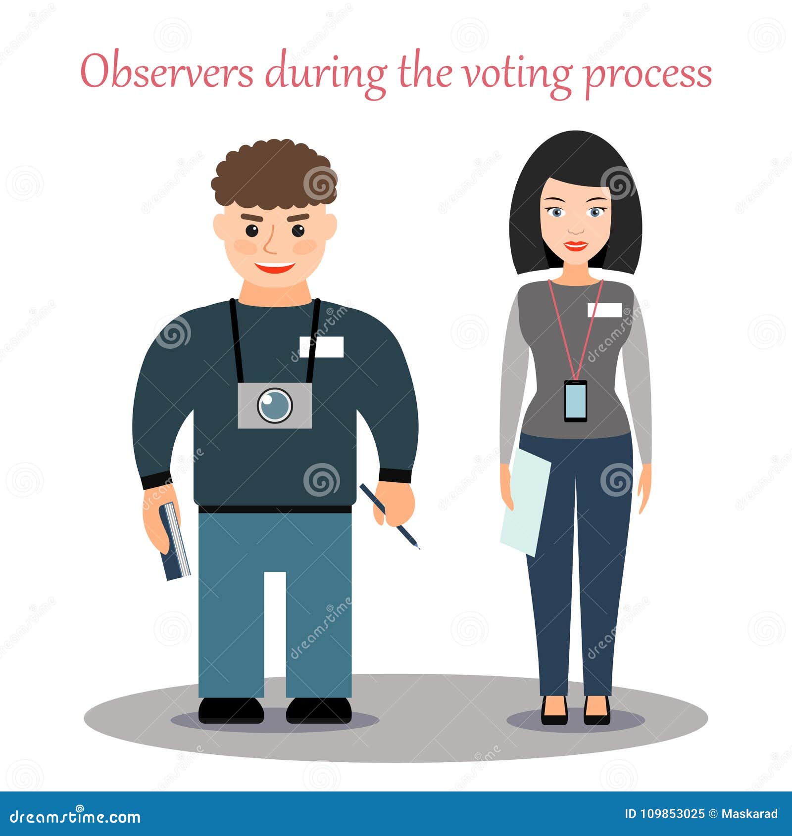 Election Observers Stock Illustrations – 3 Election Observers Stock ...