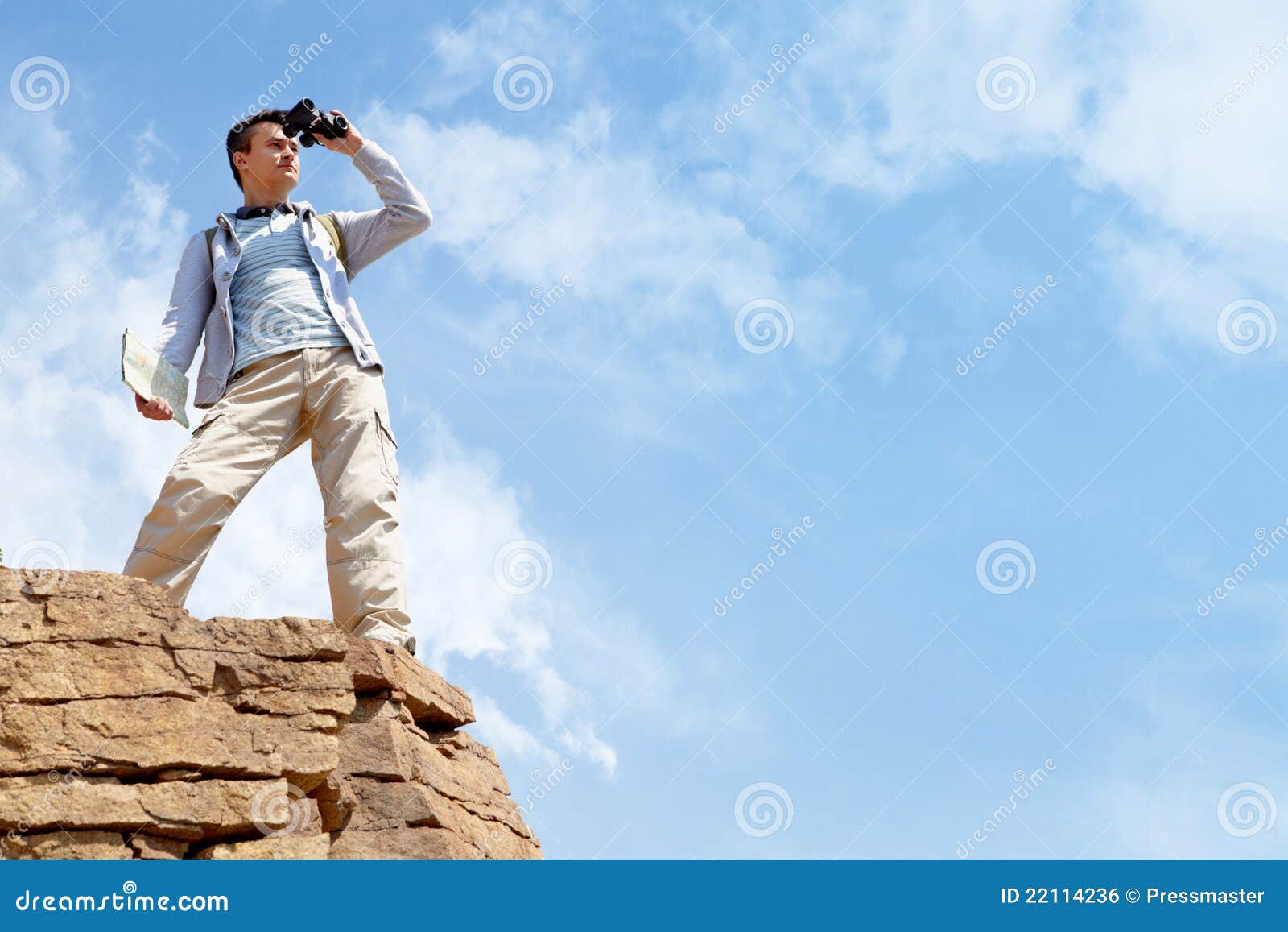 Observing area stock photo. Image of pose, edge, camping - 22114236