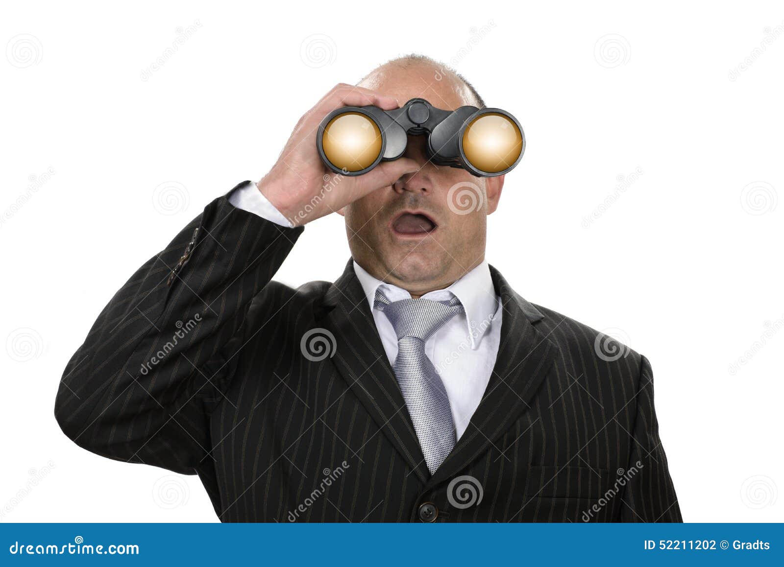 Observing stock photo. Image of spyglass, field, competitive - 52211202