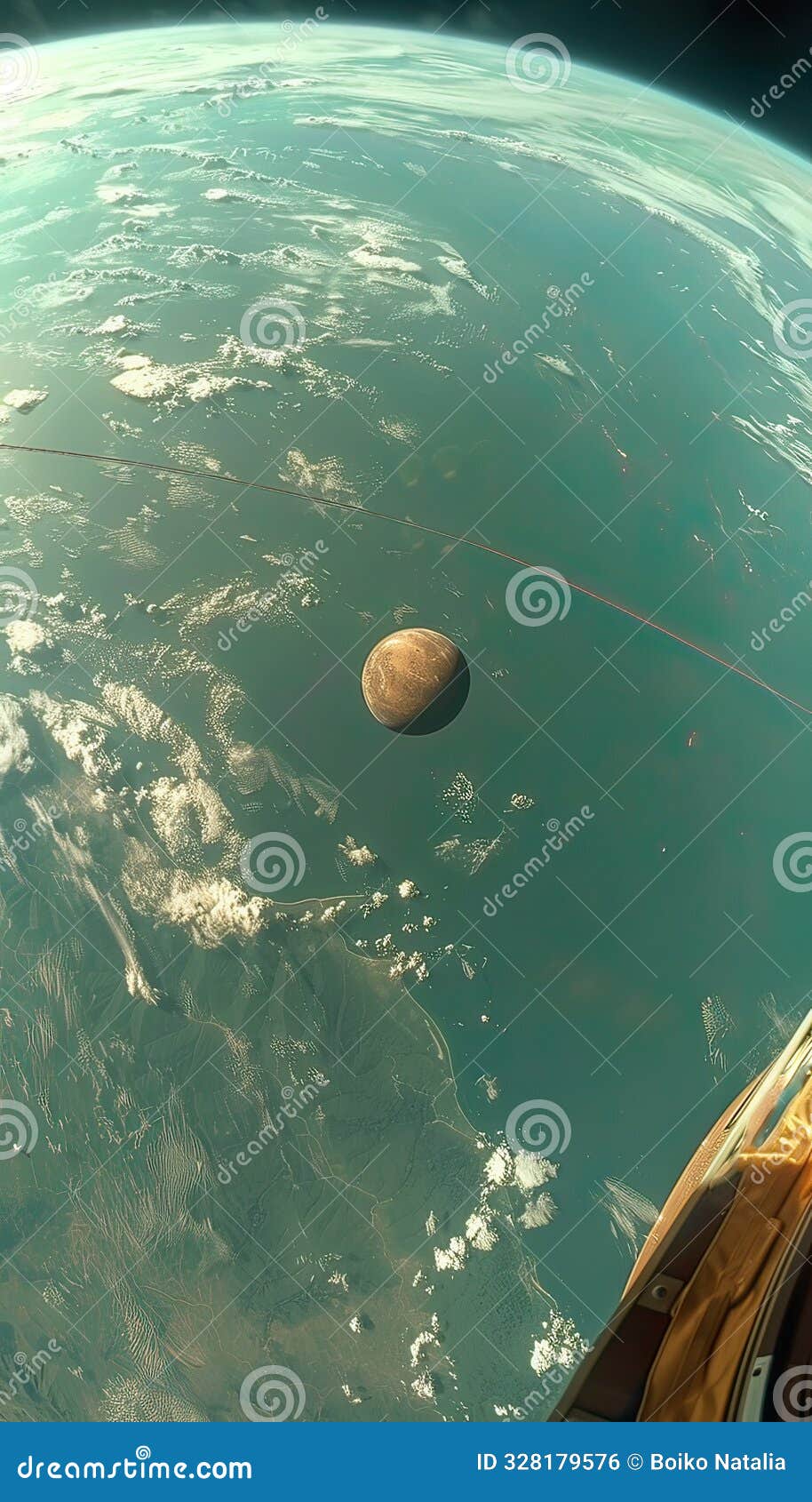 Observing the Planet Earth from Outer Space with the Moon in the ...