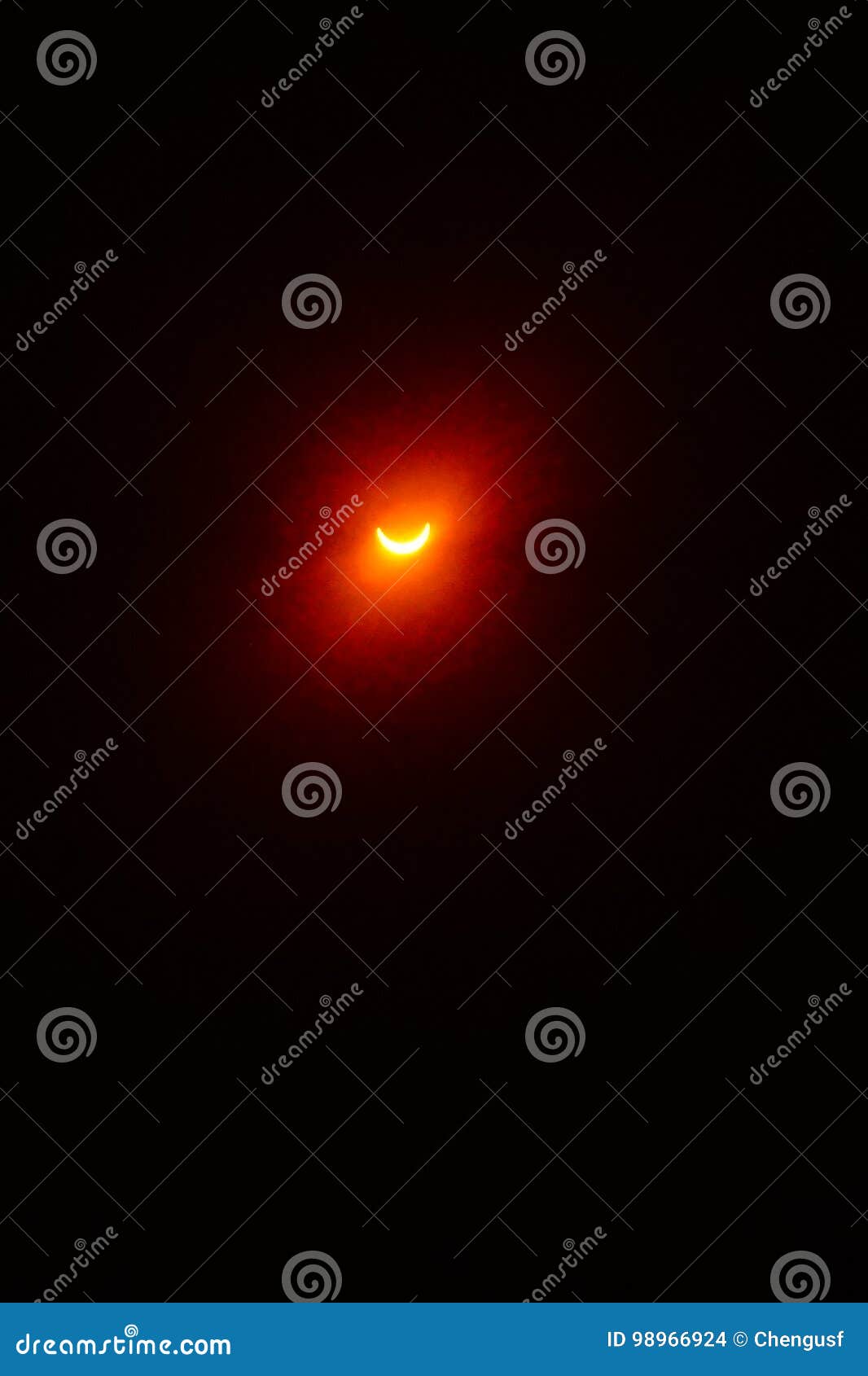 Observing sun eclipse stock photo. Image of silhouette - 98966924