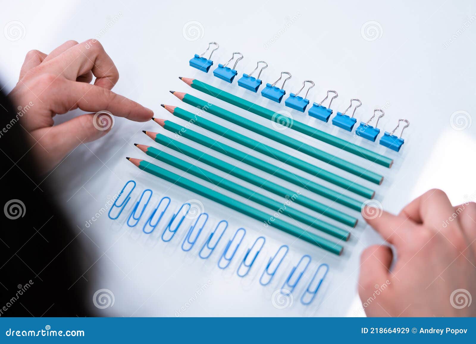 Obsessed Compulsive Perfectionist with OCD Disorder Stock Image - Image ...