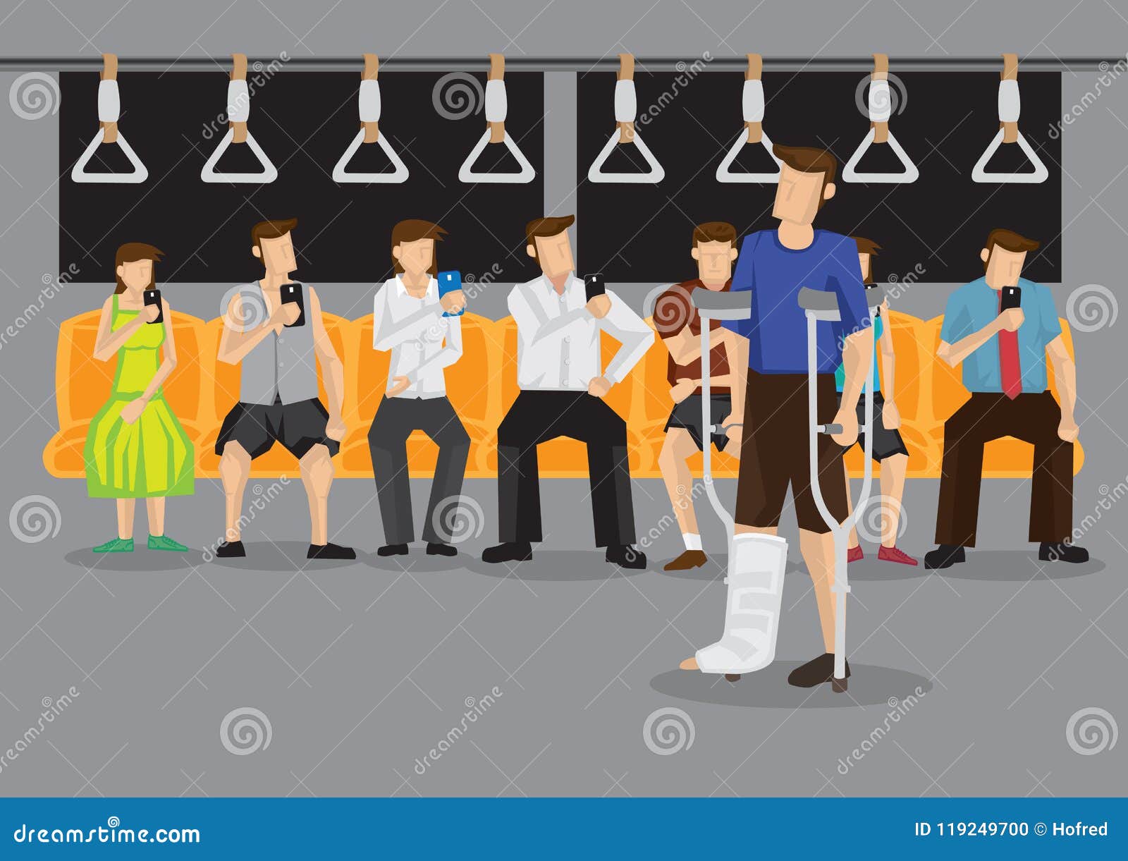 Obsessie Met De Moderne Vectorillustratie Van Techonology Vector ...