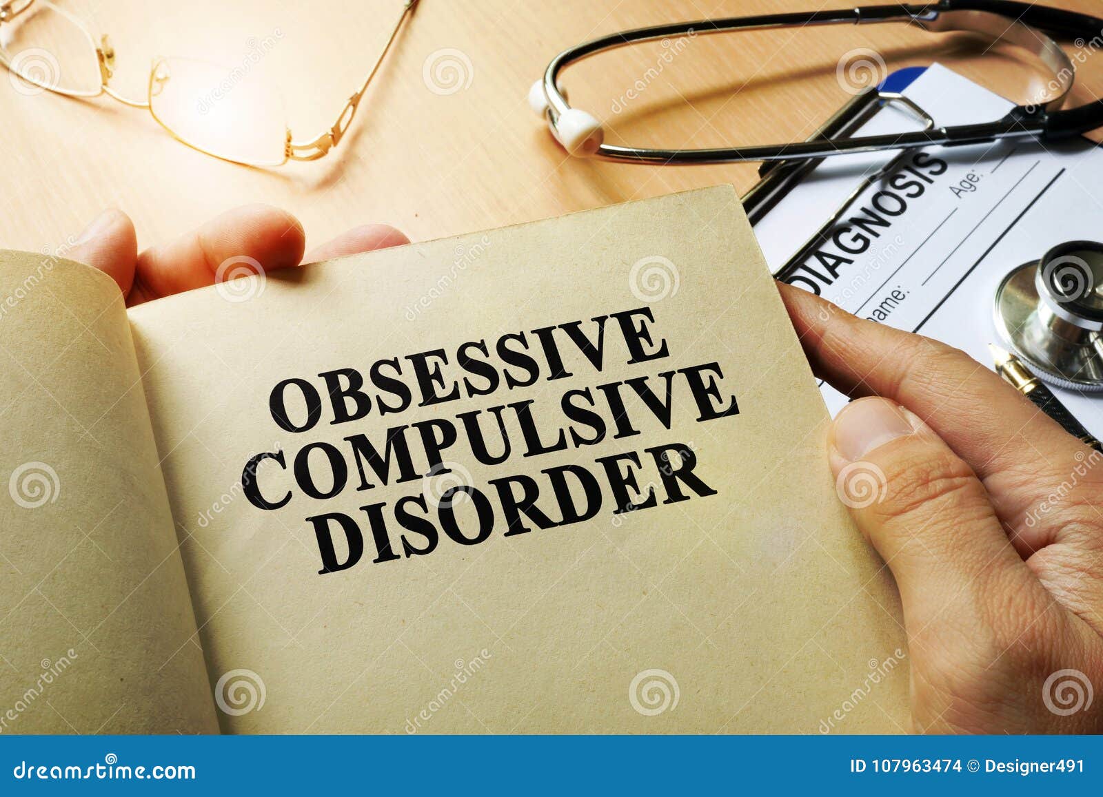 Obsessive Compulsive Disorder Concept. Stock Photo - Image of disorder ...