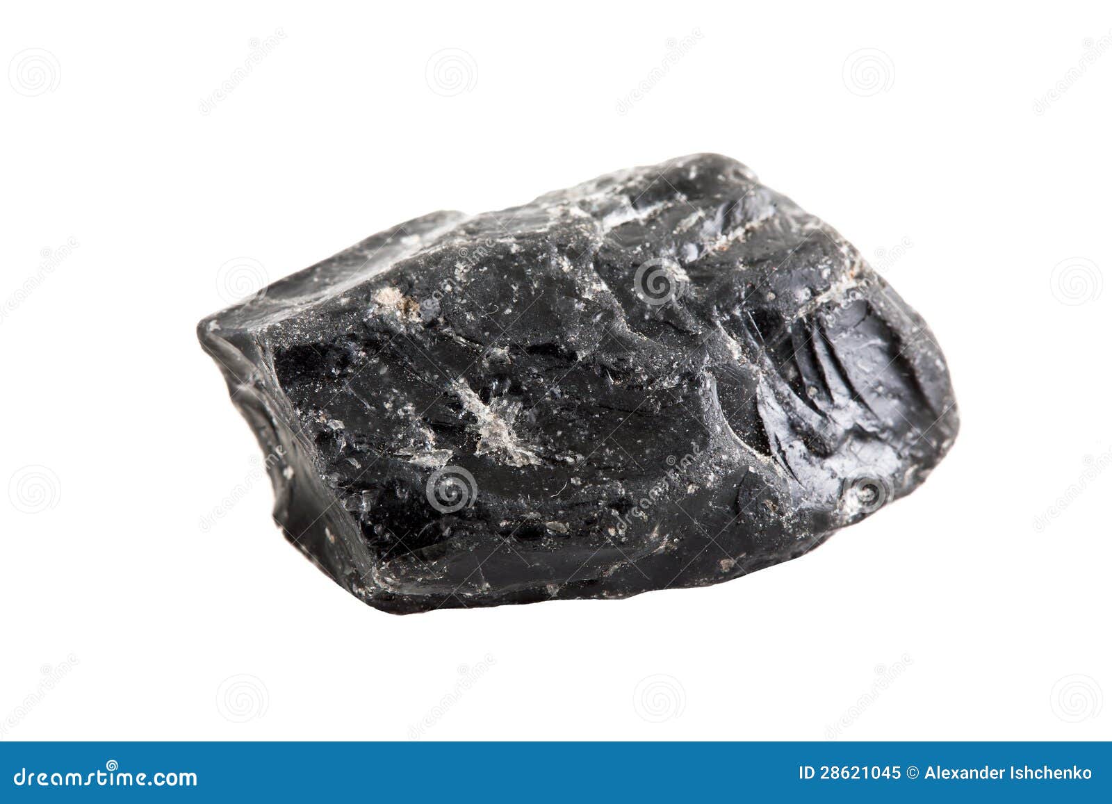 Obsidian close-up. stock image. Image of abstract, grey - 28621045