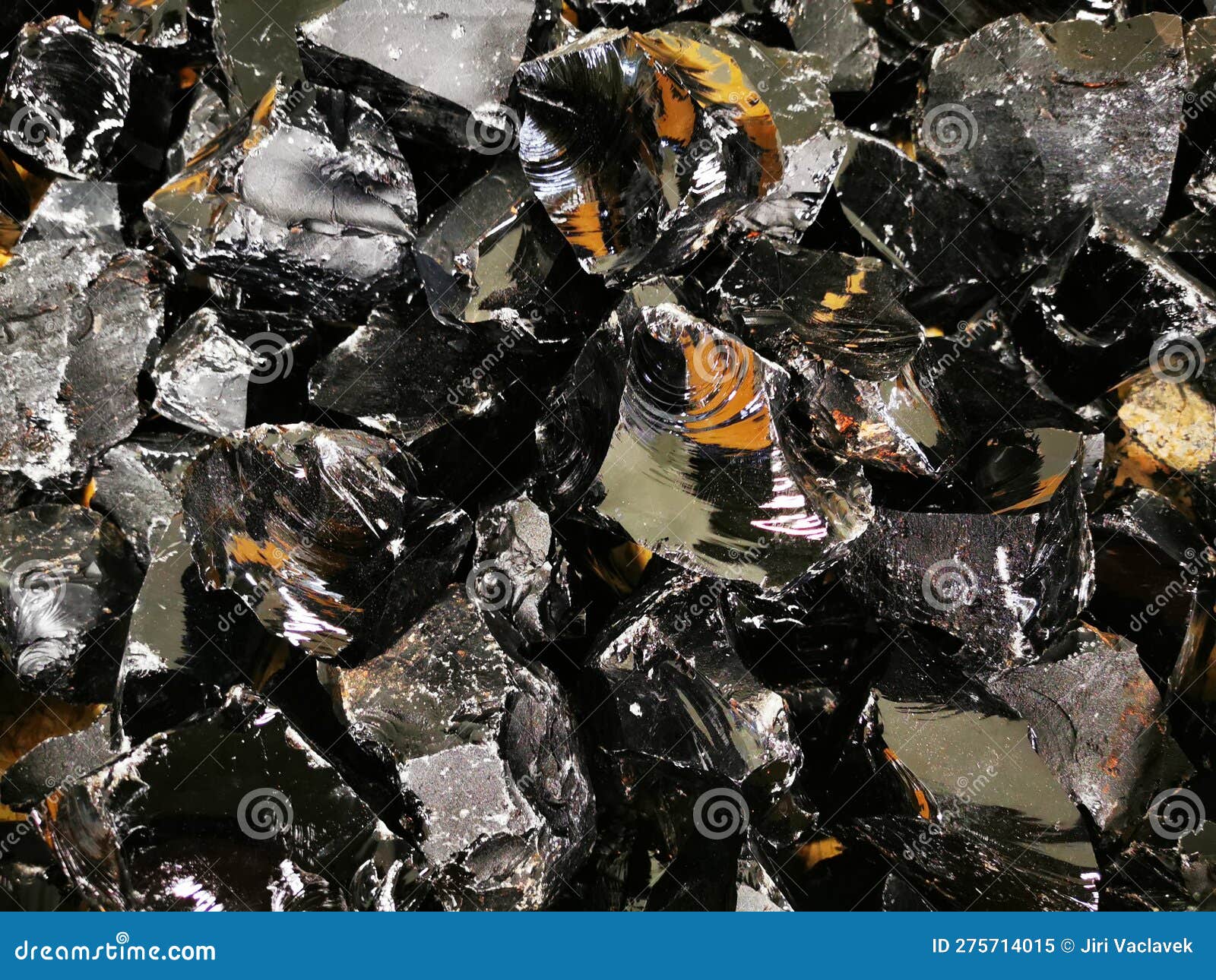 Obsidian Mineral Texture Seamless Pattern. AI Generated. Royalty-Free ...