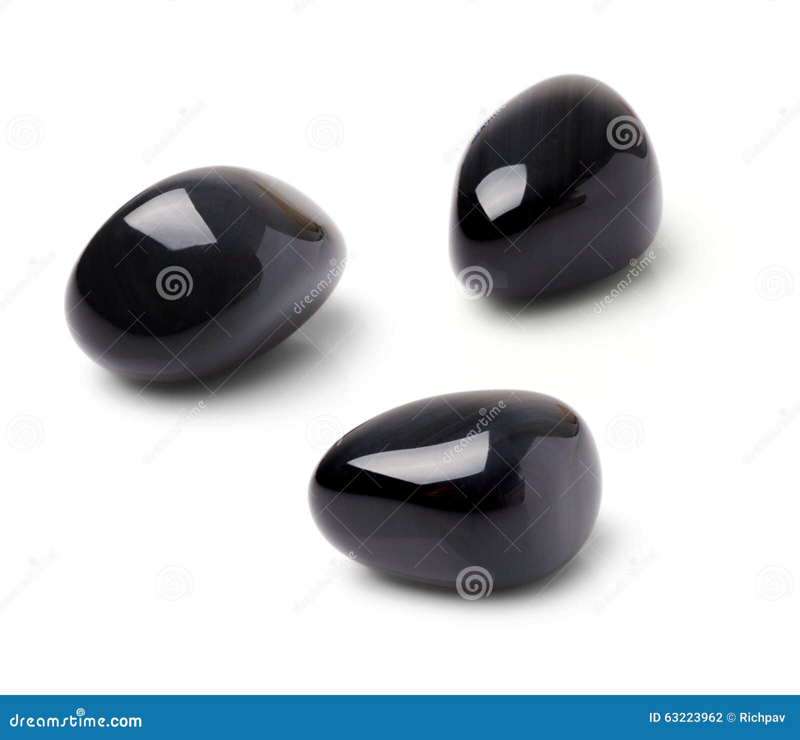 Obsidian stock photo. Image of rock, bright, pebble, opaque - 63223962