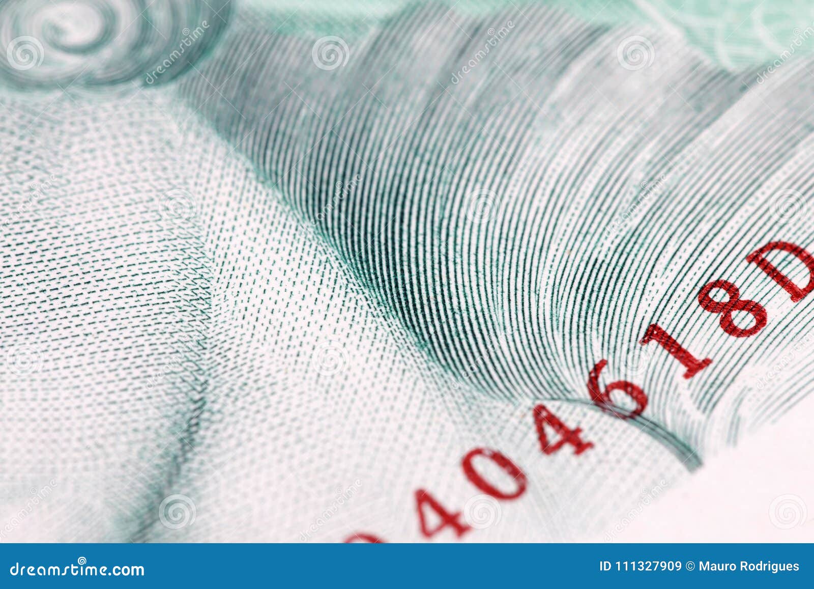 Obsolete bank note detail stock image. Image of credit - 111327909