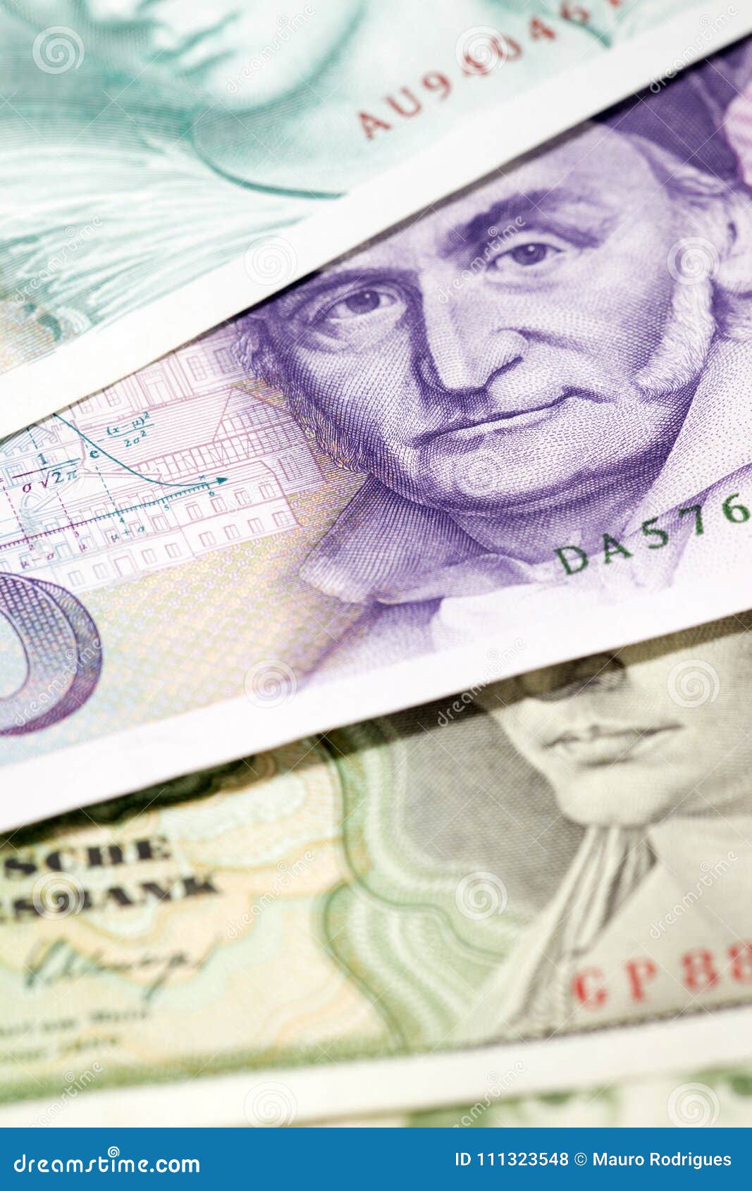 Obsolete Bank Notes Details Stock Photo - Image of money, exchange ...