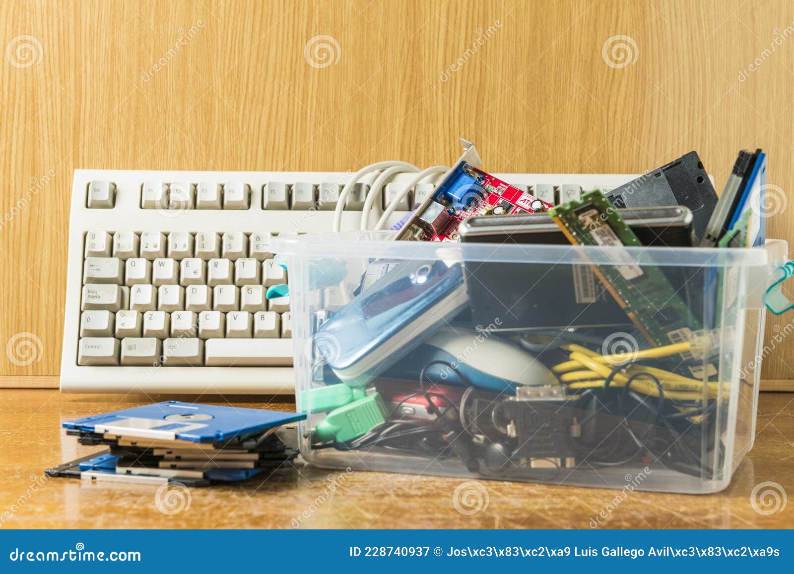 Obsolete Electronic and Technological Objects Editorial Photography ...