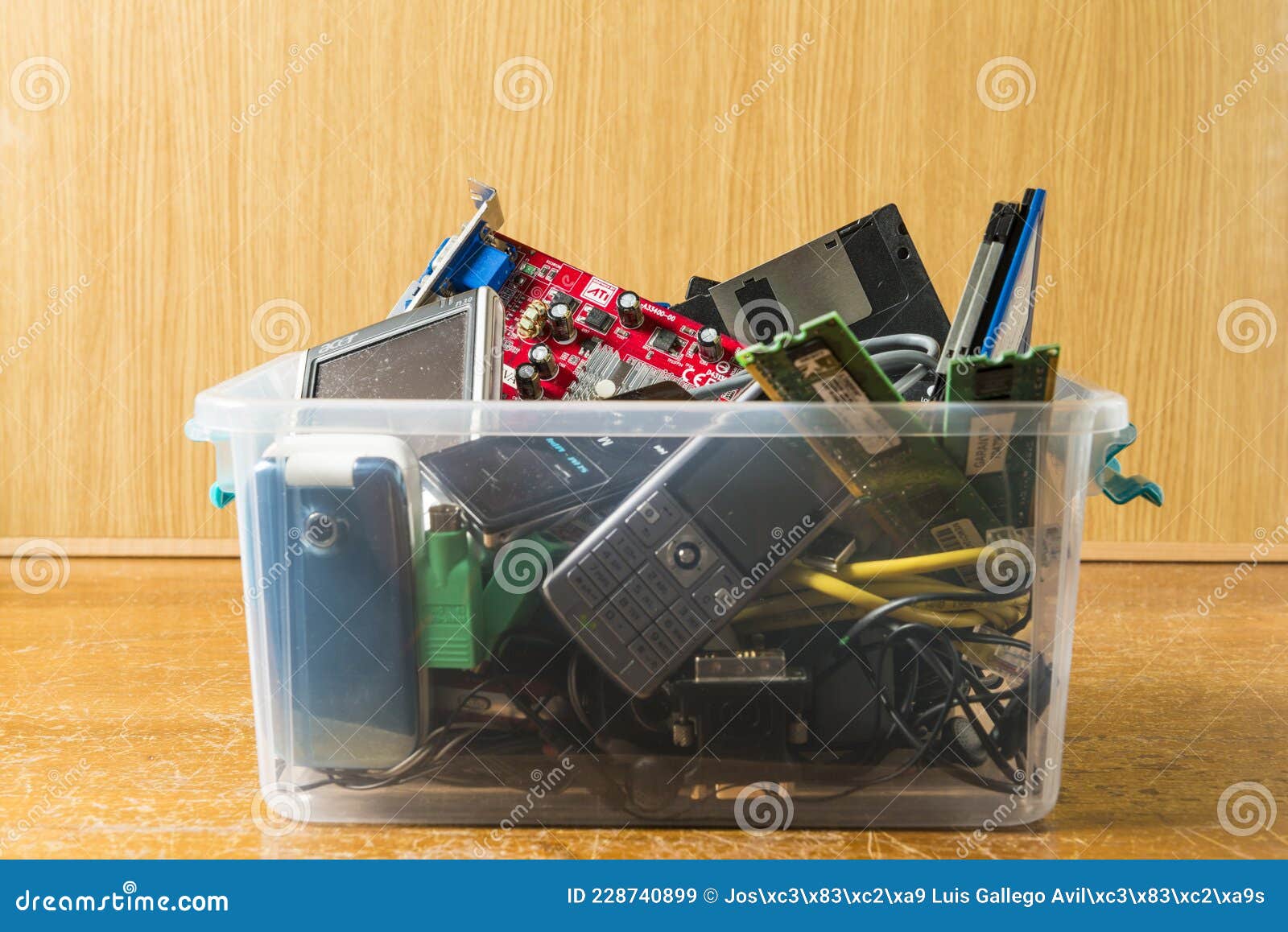 Obsolete Electronic and Technological Objects Editorial Stock Image ...