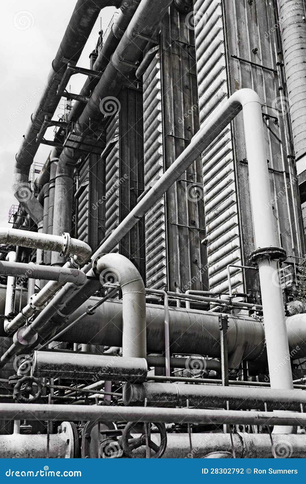 Obsolete factory stock photo. Image of iron, abstract - 28302792