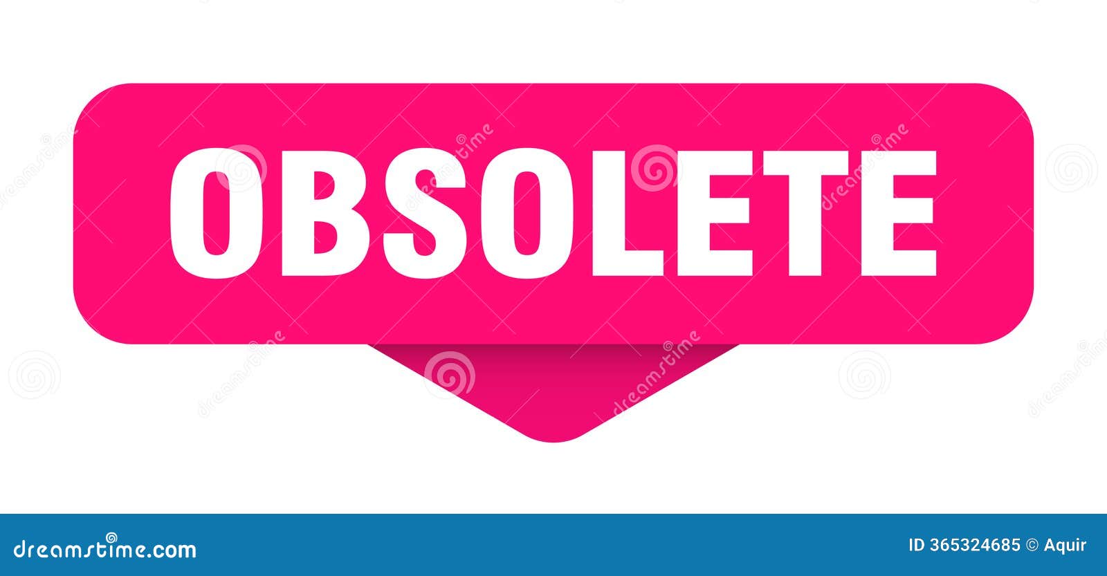 Obsolete Sticker. Obsolete Sign On Transparent Background Vector Illustration | CartoonDealer ...