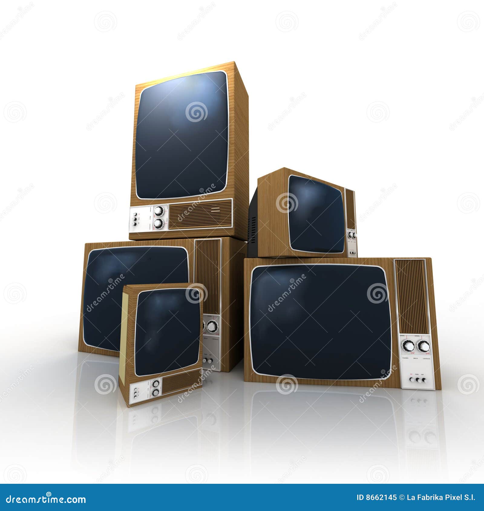 Obsolete technology stock illustration. Illustration of group - 8662145