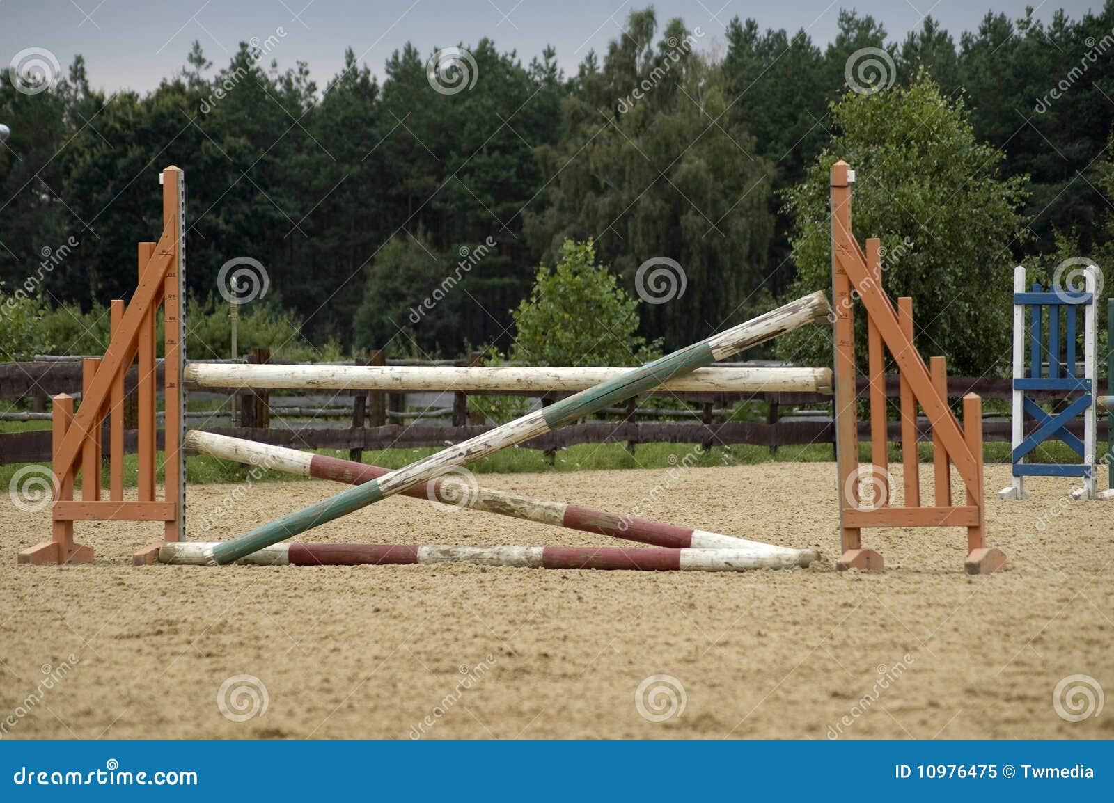 Obstacle stock image. Image of beams, horse, obstacle - 10976475