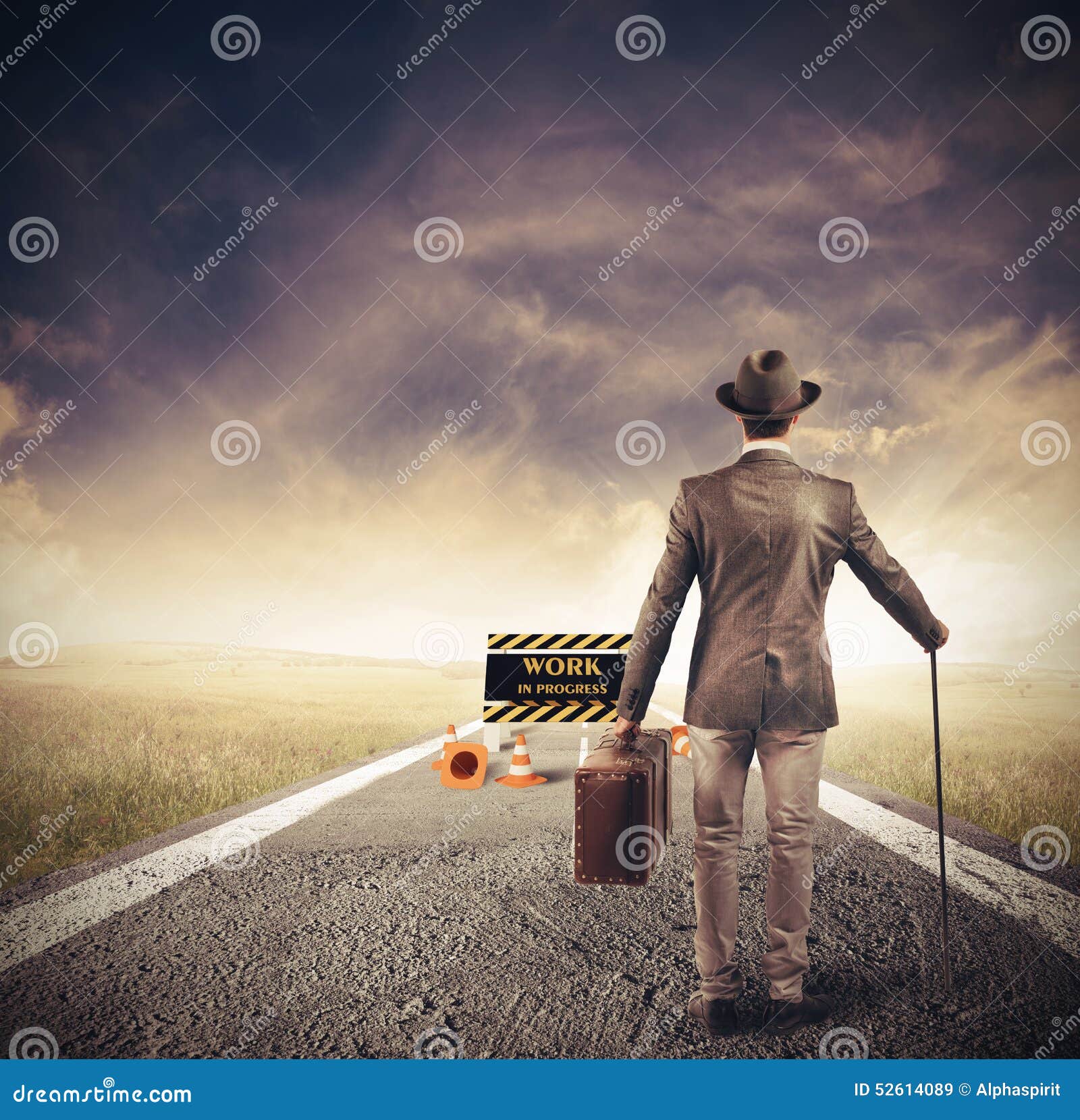 Obstacle in a path stock image. Image of ninepins, prevention - 52614089