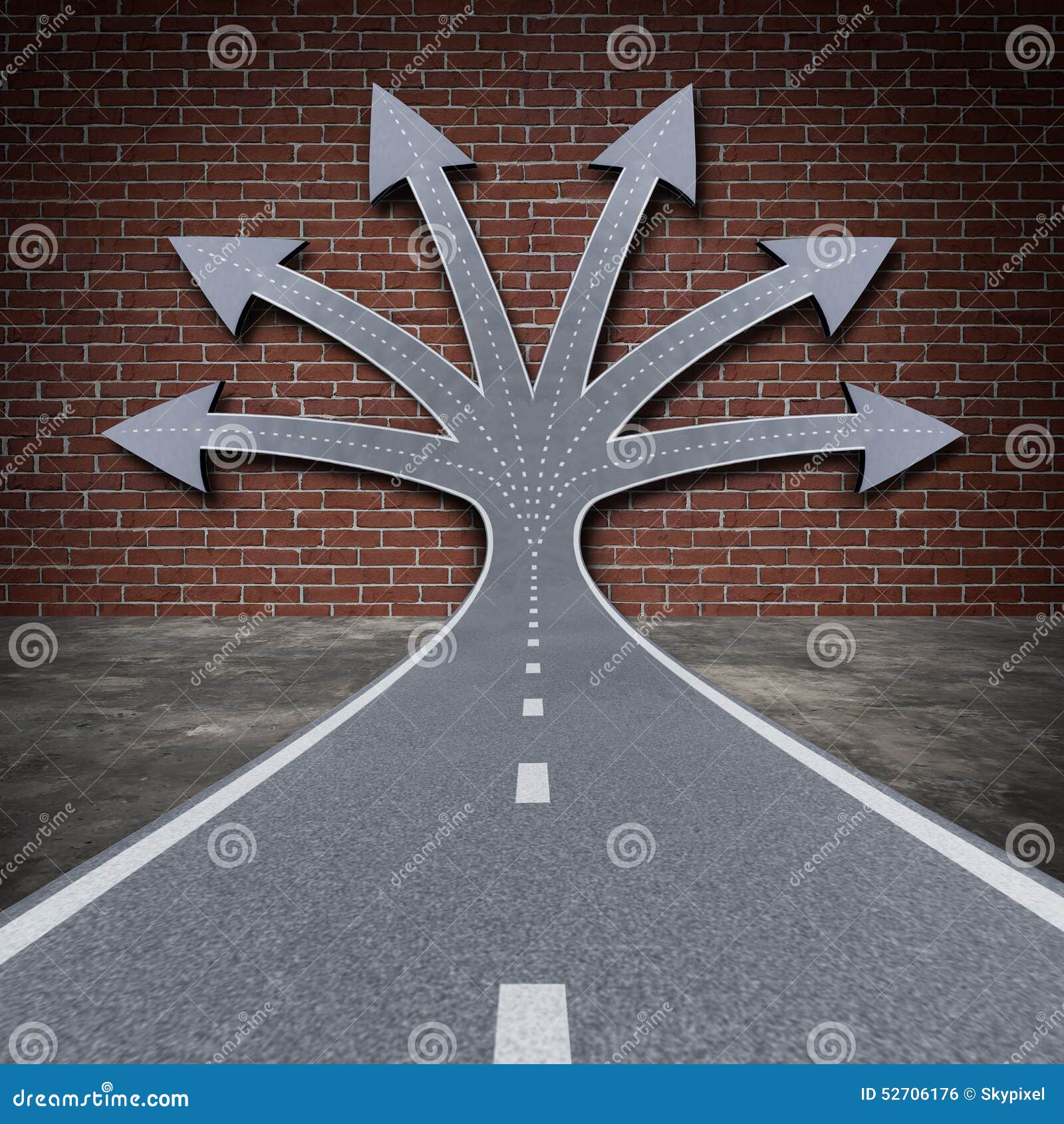 Obstacle Solution Direction Stock Illustration - Illustration of ...