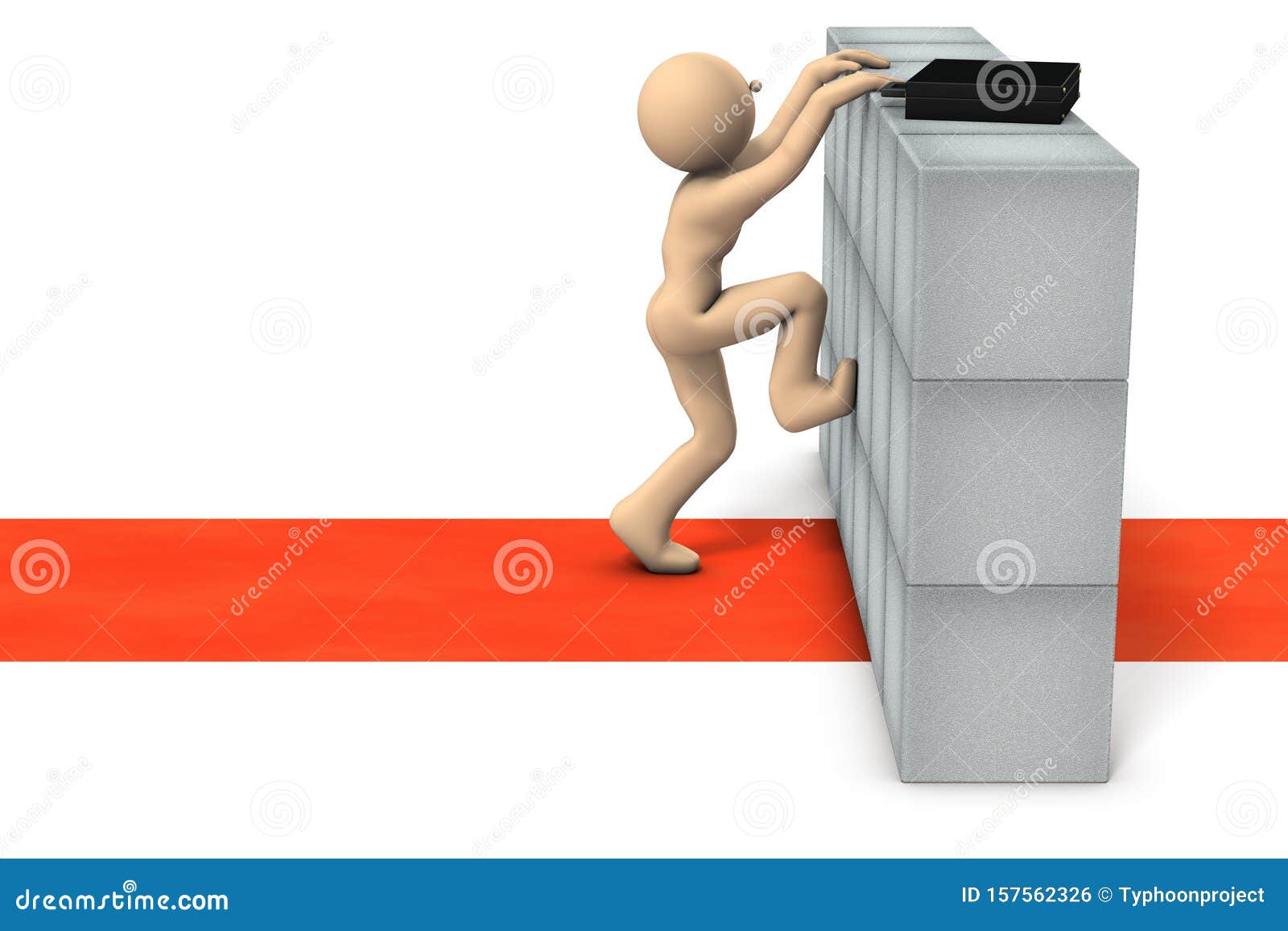 Obstacles That Hinder Your Career. Stock Illustration | CartoonDealer ... Obstacles That Hinder Your Career. Stock Illustration | CartoonDealer ...
