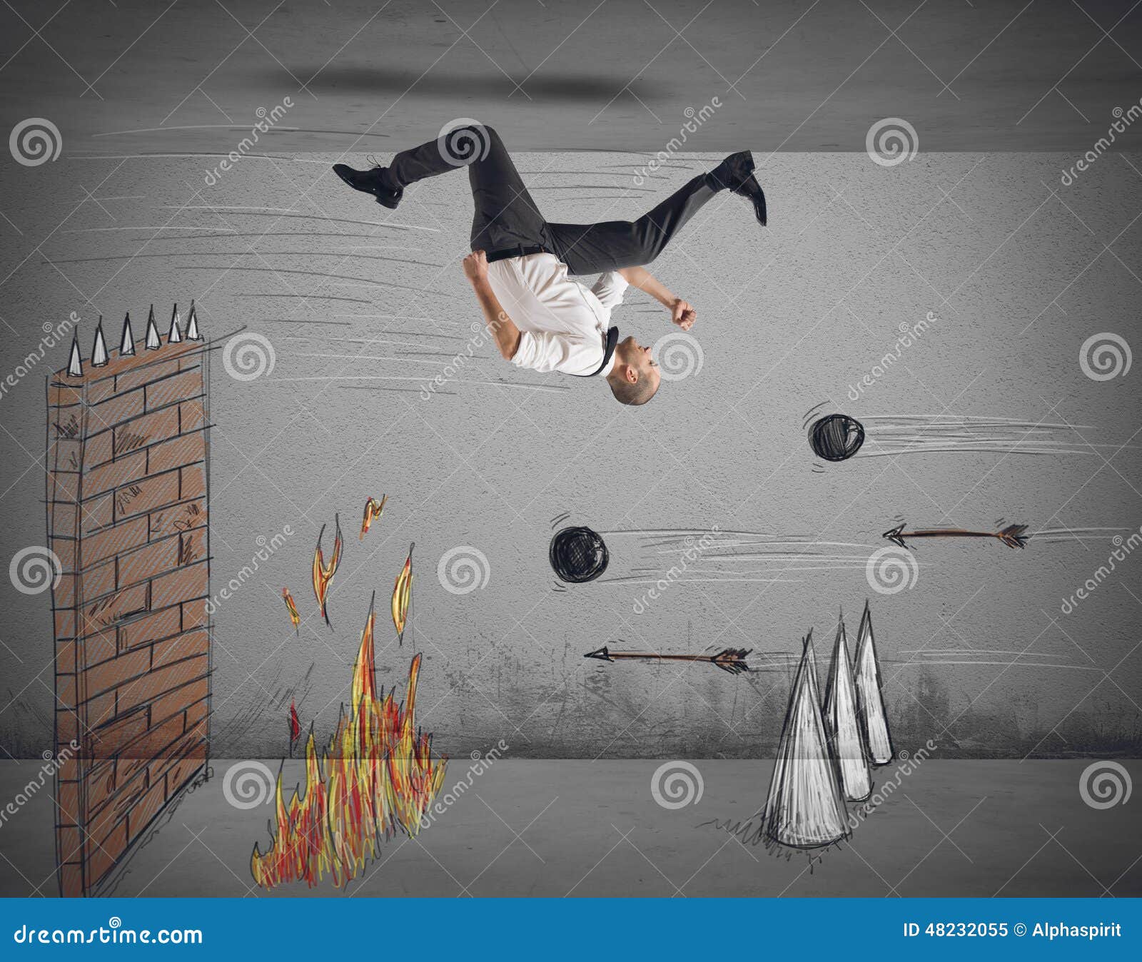 Obstacles to work stock image. Image of concept, career - 48232055