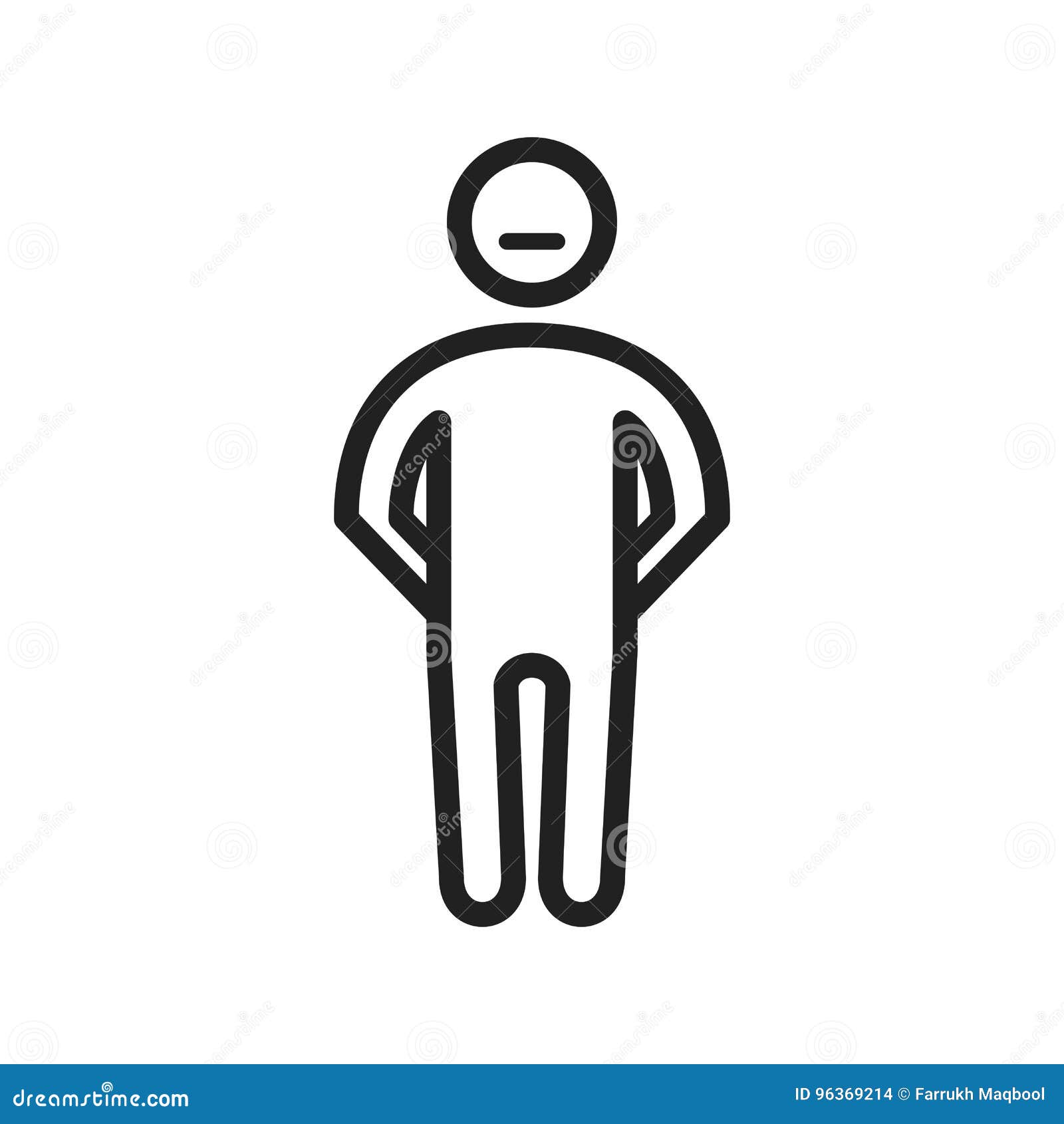 Obstinado stock de ilustración. Ilustración de enojado - 96369214