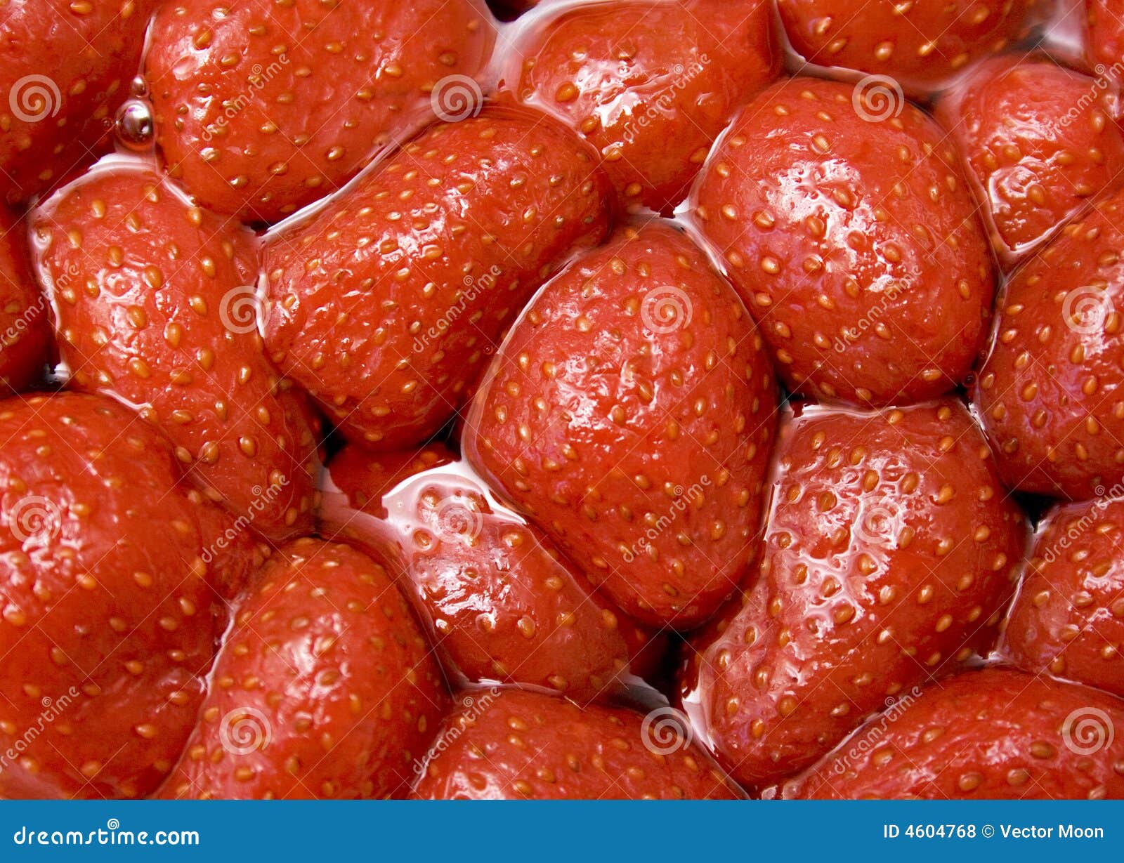 Obstkompott mit strowberry stockfoto. Bild von frisch - 4604768