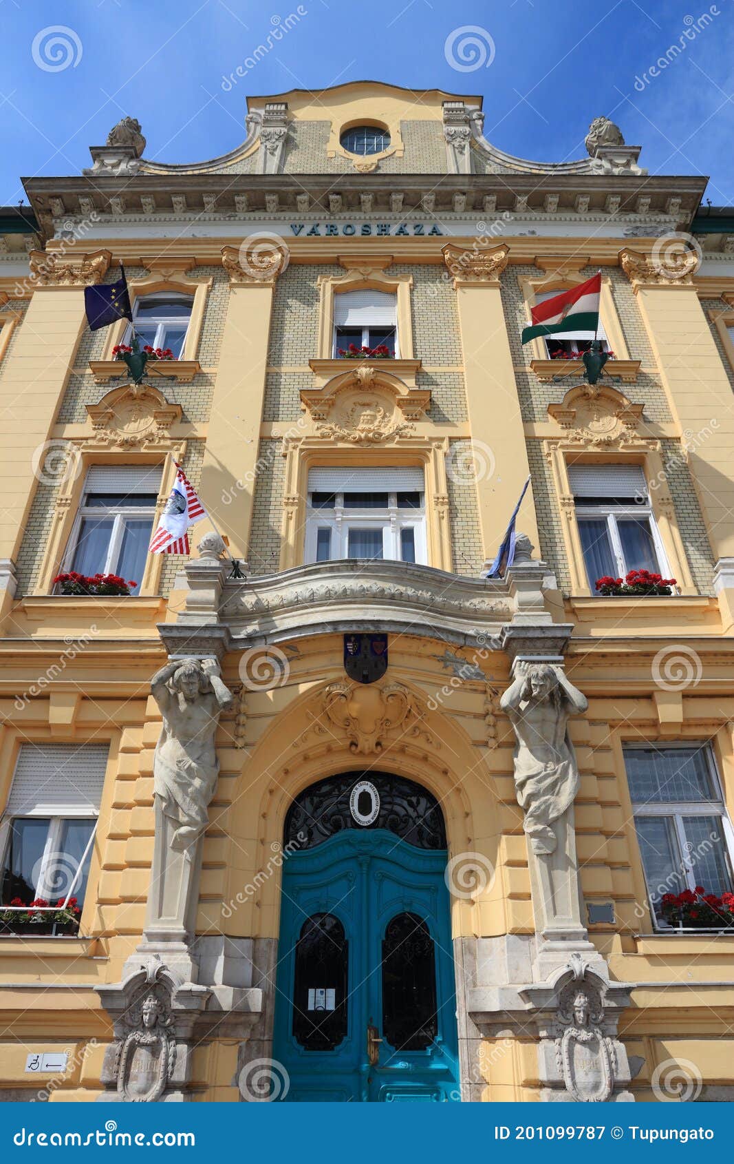 Obuda District, Budapest City Stock Image - Image of unesco, europe ...