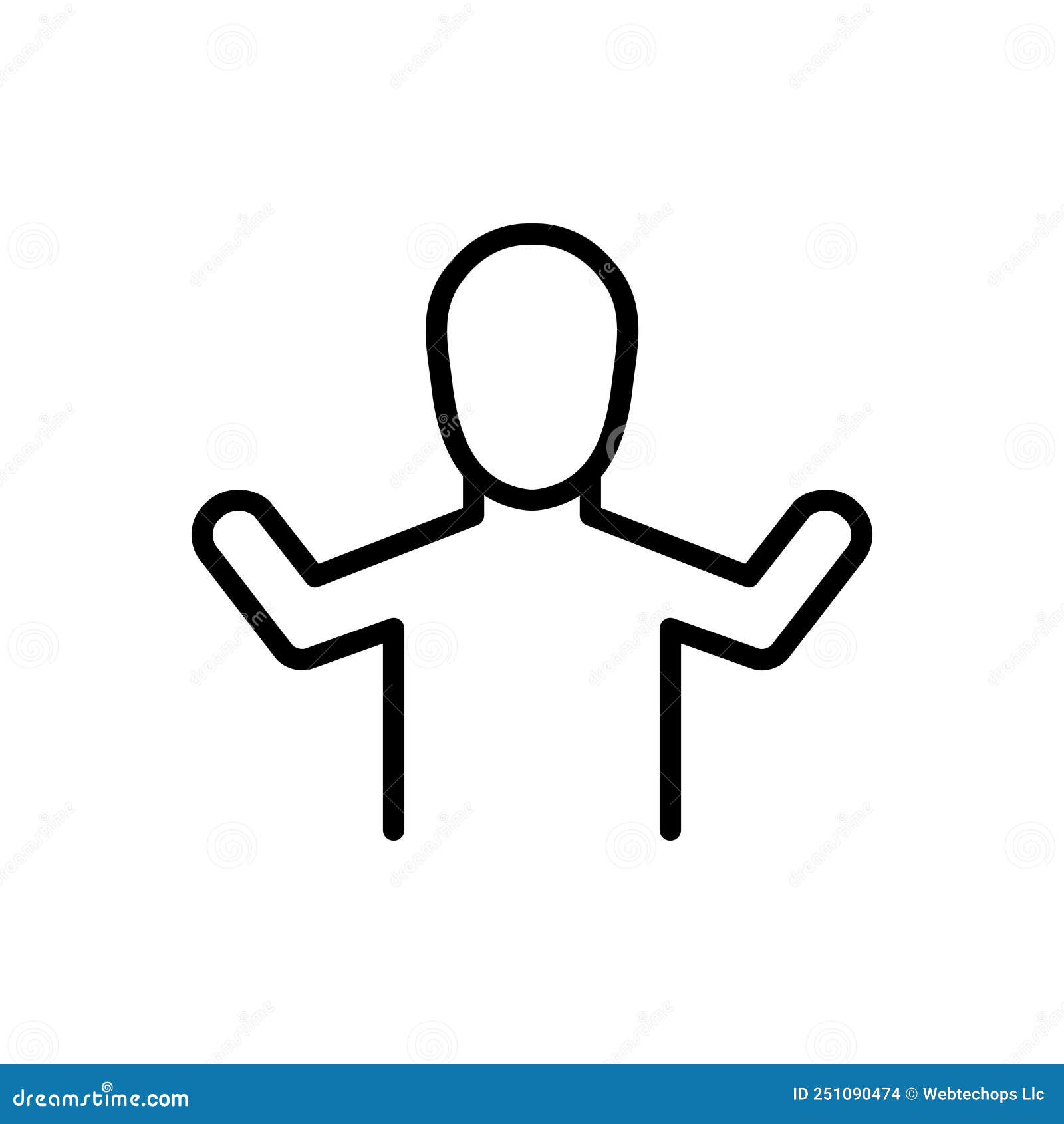 Black Line Icon for Obvious, Manifest and Undoubted Stock Vector ...